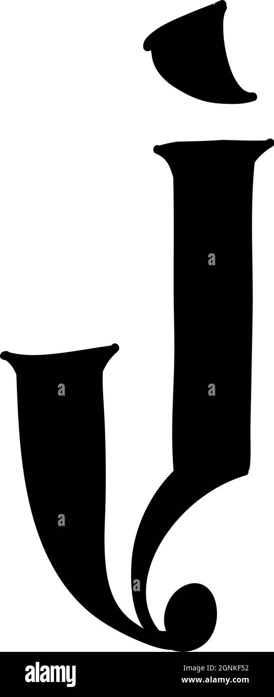 Latin letter J. Vector. Logo for the company. Icon for the site ...