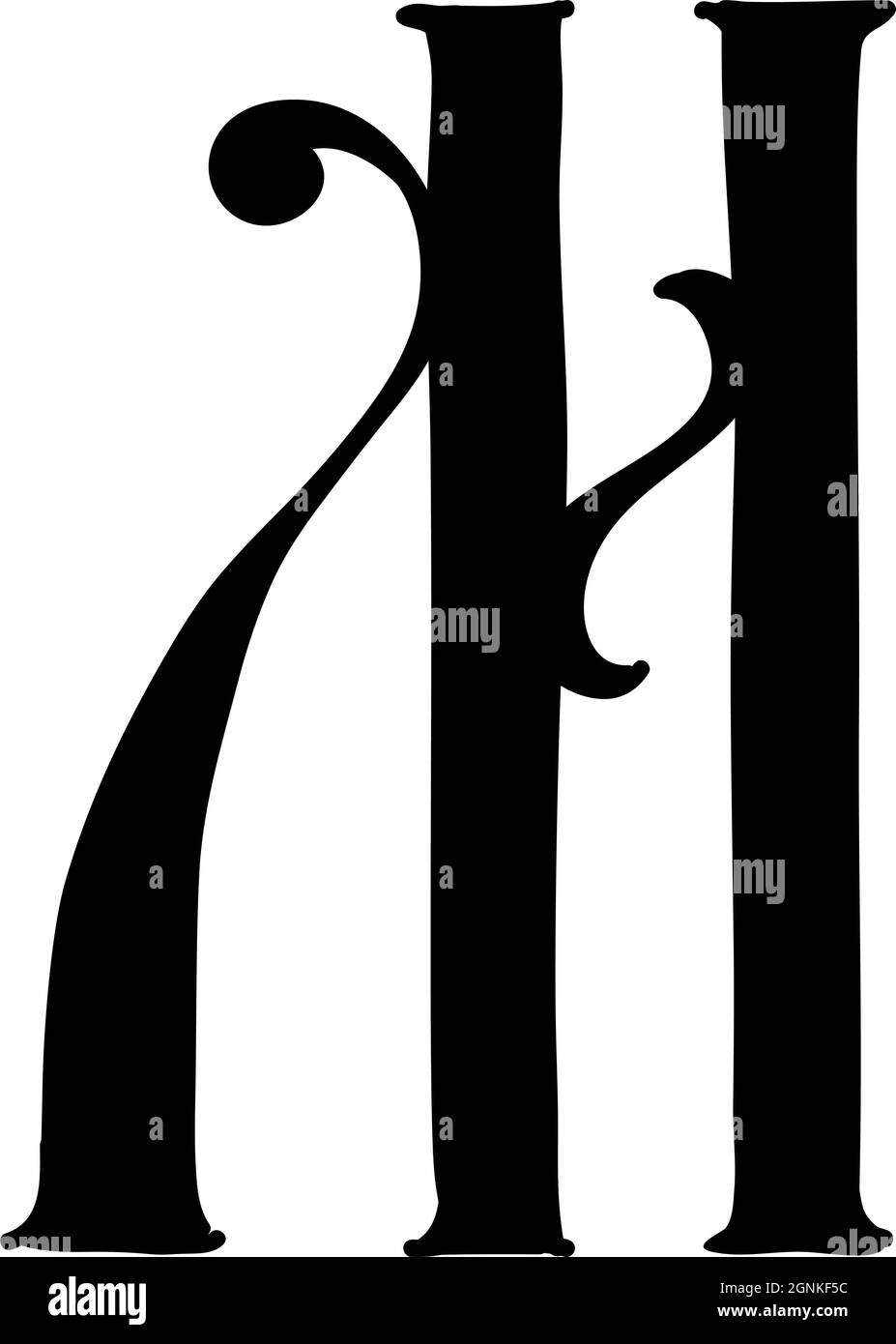 Latin letter M. Vector. Logo for the company. Icon for the site ...