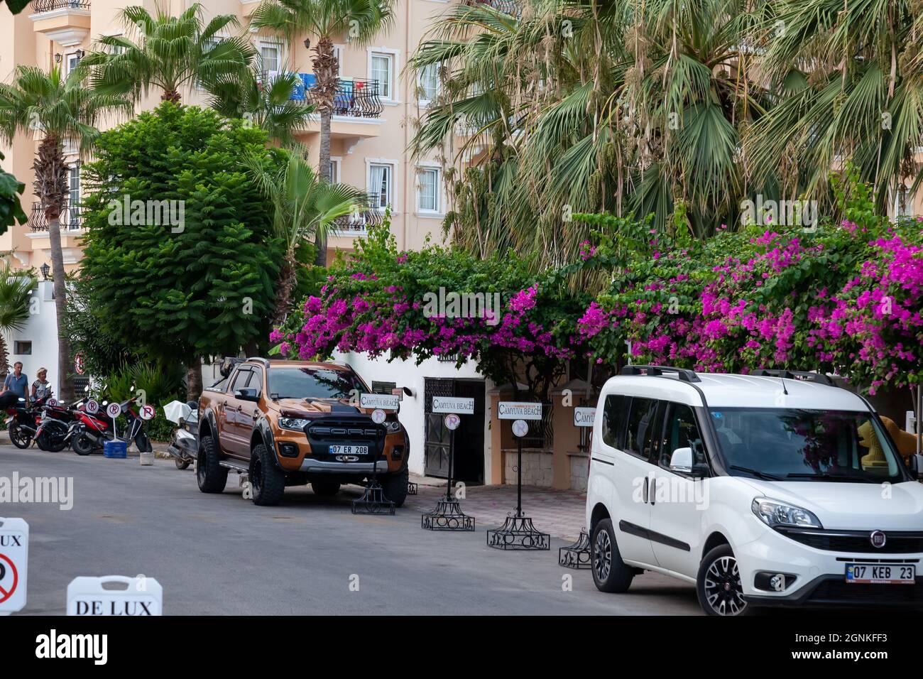 Kemer, Turkey - 09. 12. 2021 Ford Raptor F150 used by Ford Motor ...