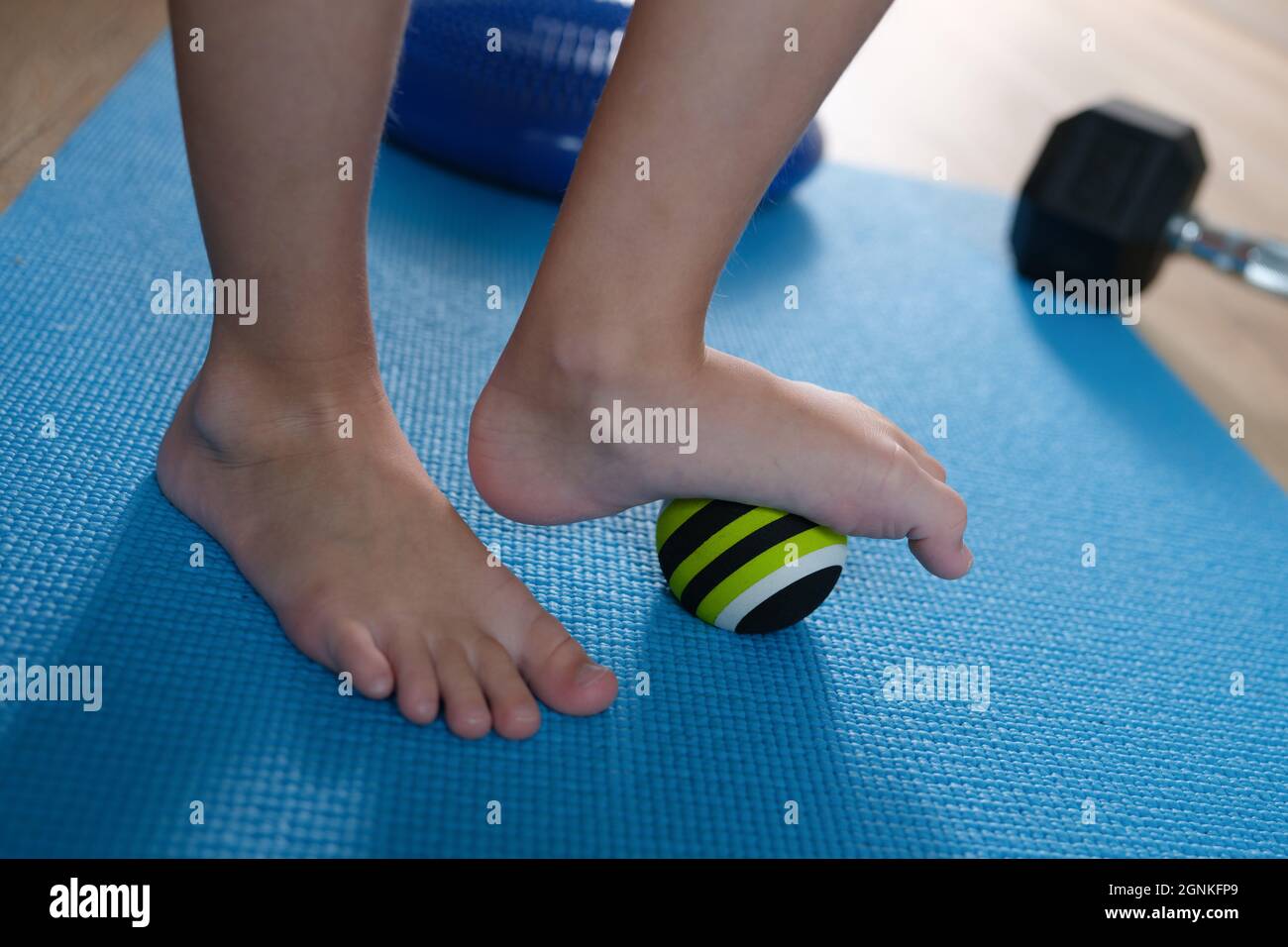 Foot myofascial release therapy hi-res stock photography and images - Alamy