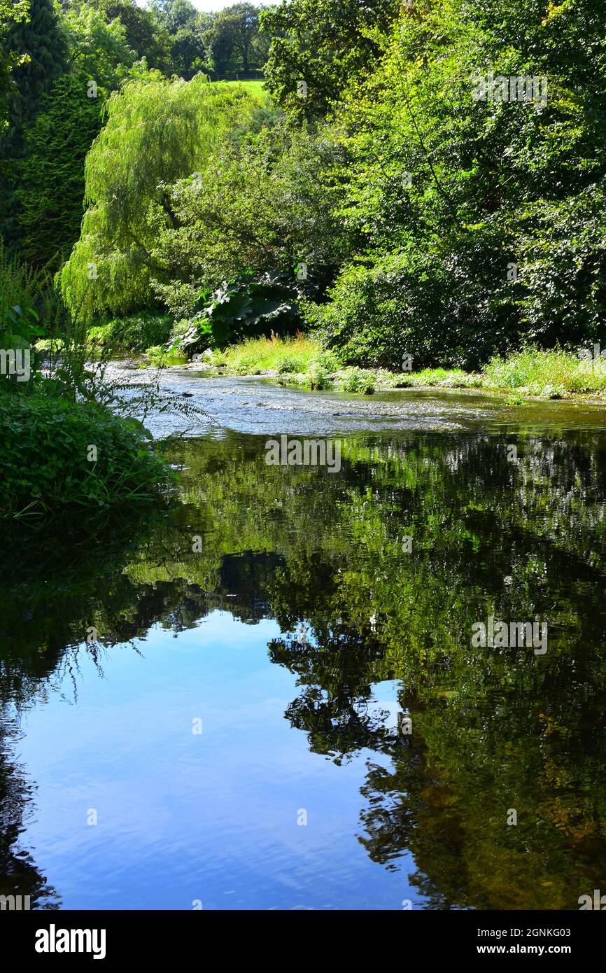 River Lynher, Bathpool Cornwall, England UK Stock Photo - Alamy