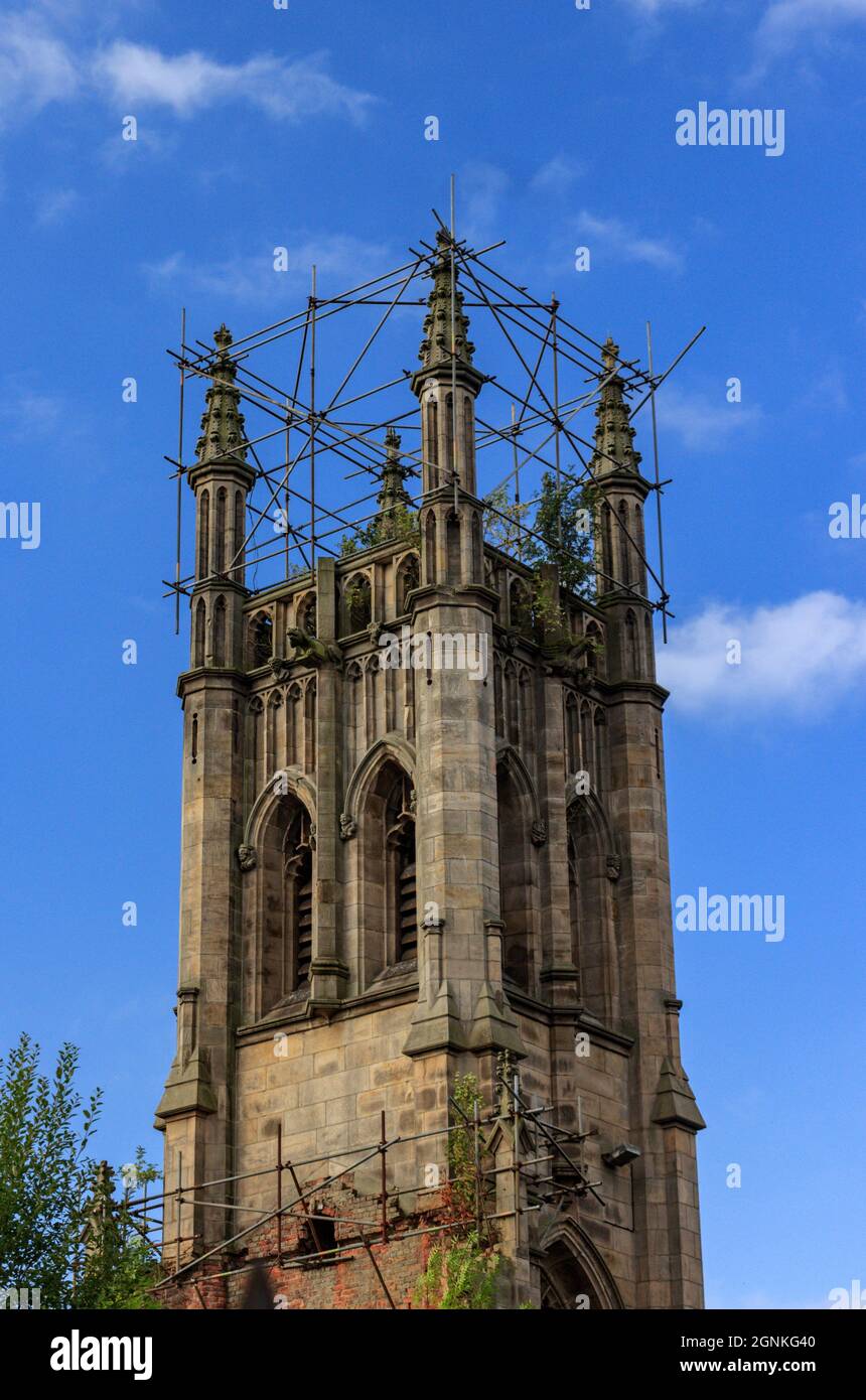 St. Luke's Church, Cheetham Hill, Manchester Stock Photo - Alamy
