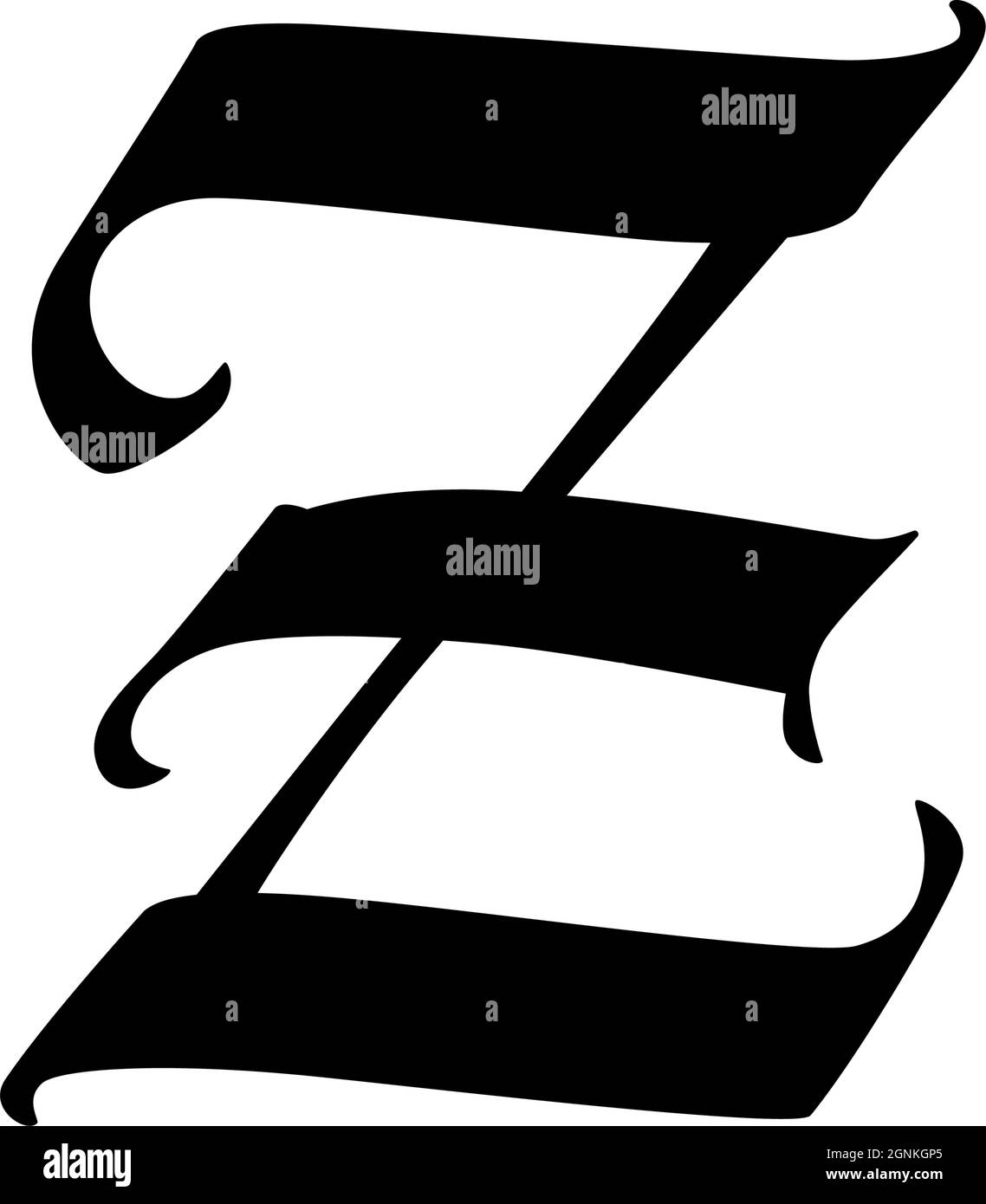 Gothic Letter Z