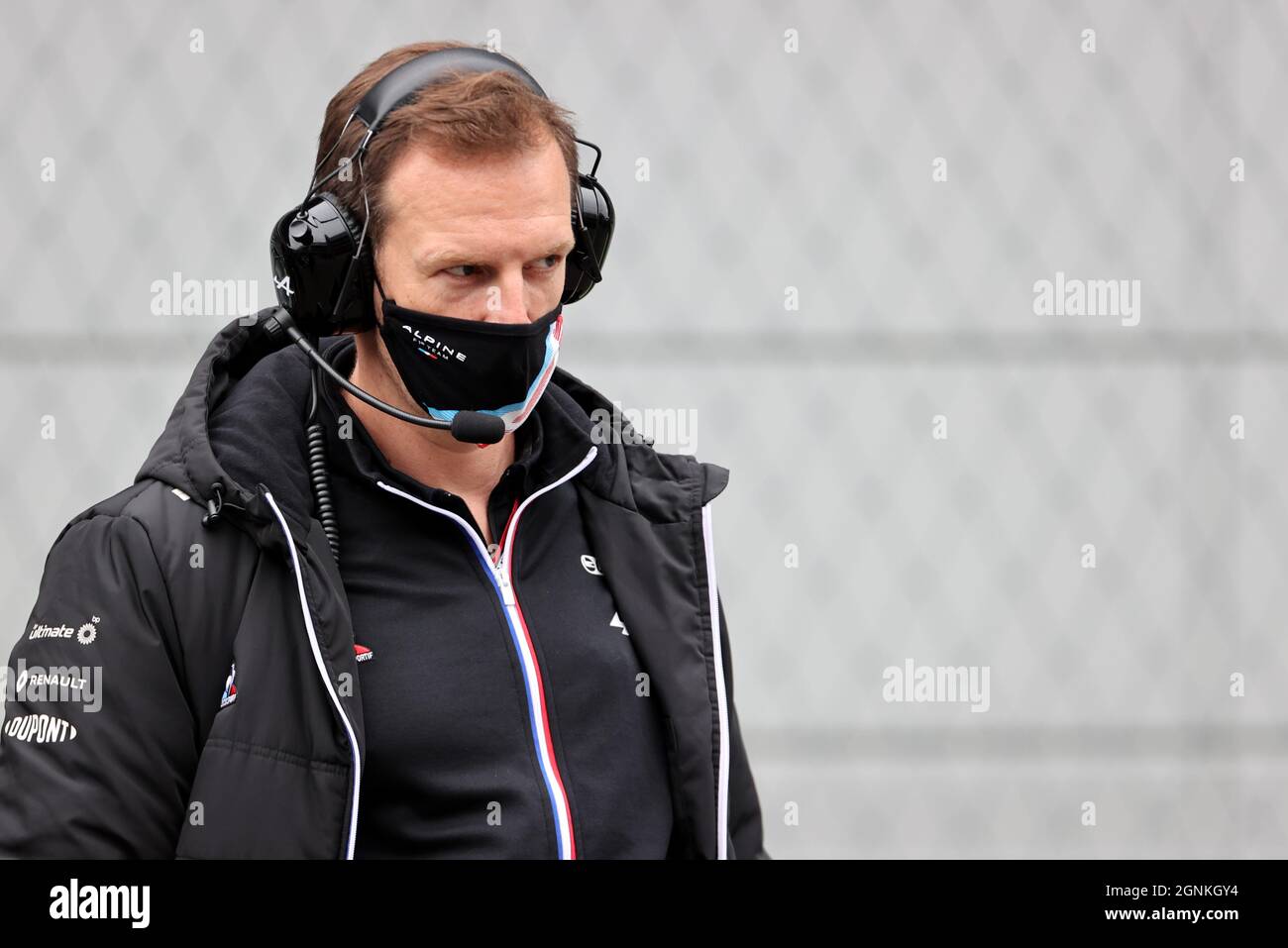 Alpine f1 team racing director marcin budkowski hi-res stock ...