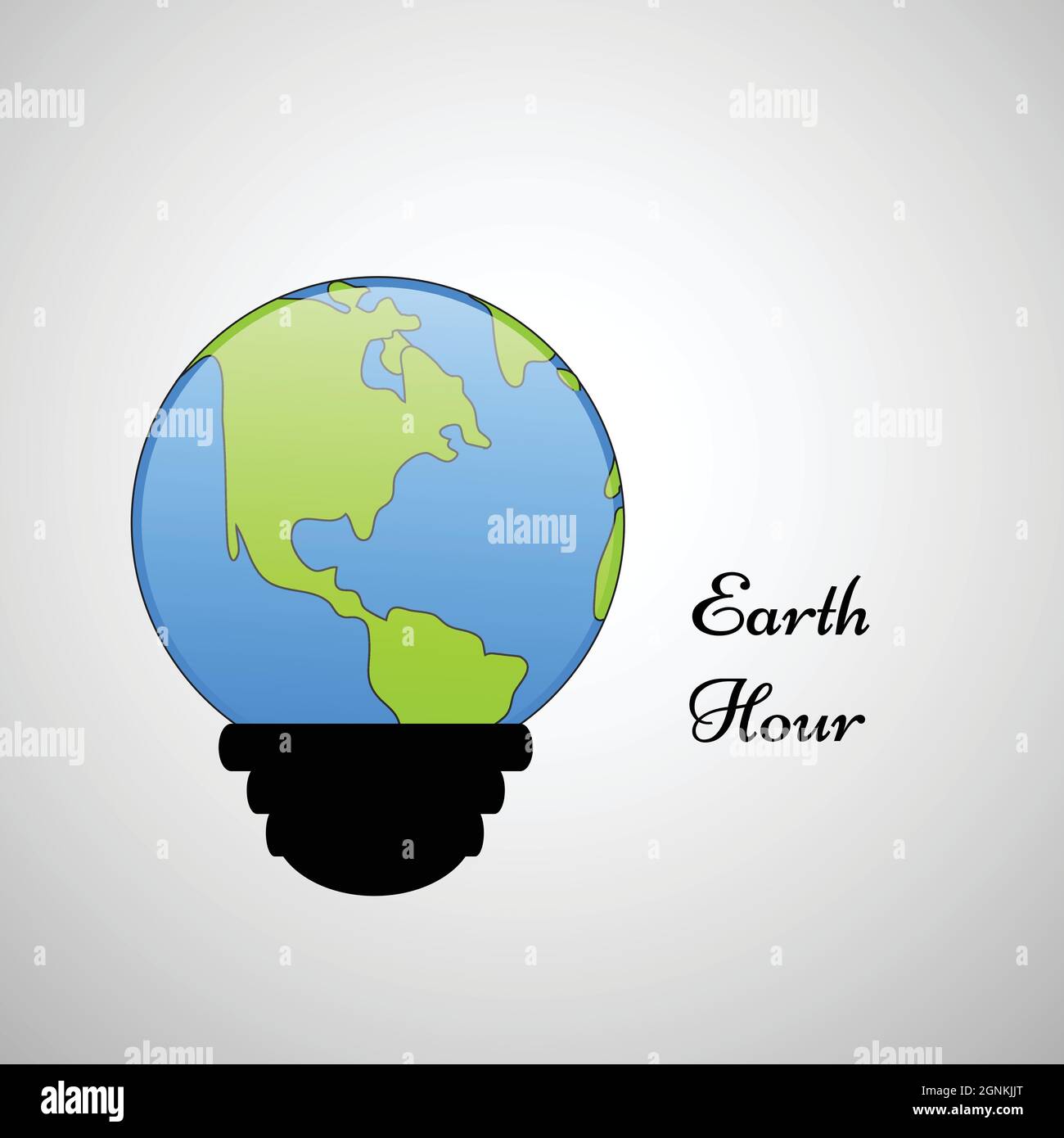 Earth Hour Background Stock Vector Image & Art - Alamy