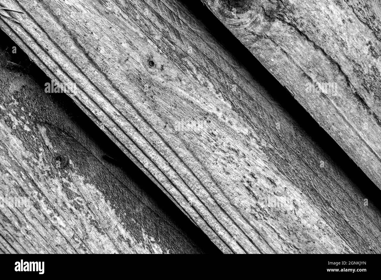 Old Weathered Wooden Planks Or Boards On A Garden Shed With Flaking ...