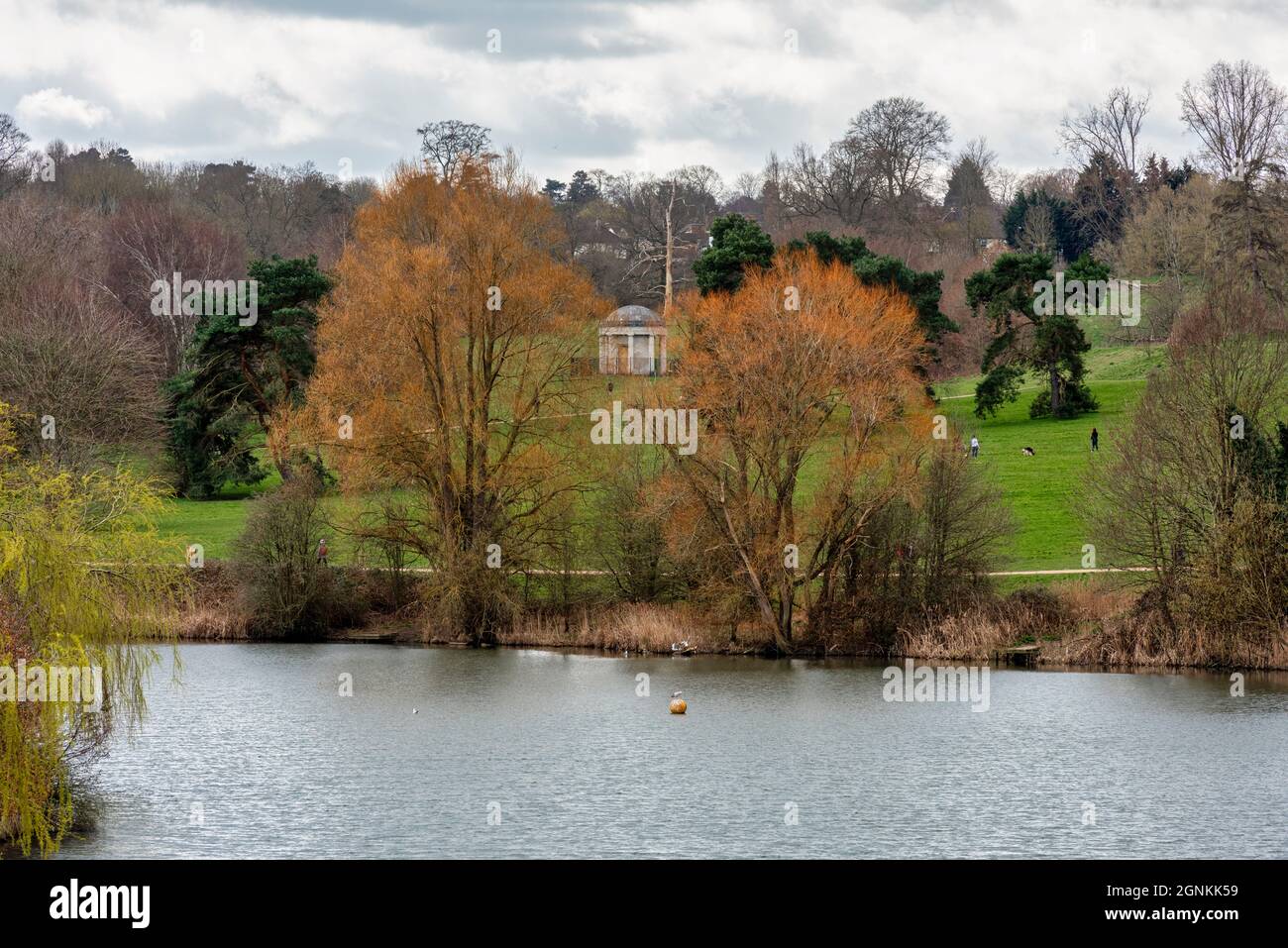 Mote Park. A public park in Maidstone, Kent, England Stock Photo - Alamy