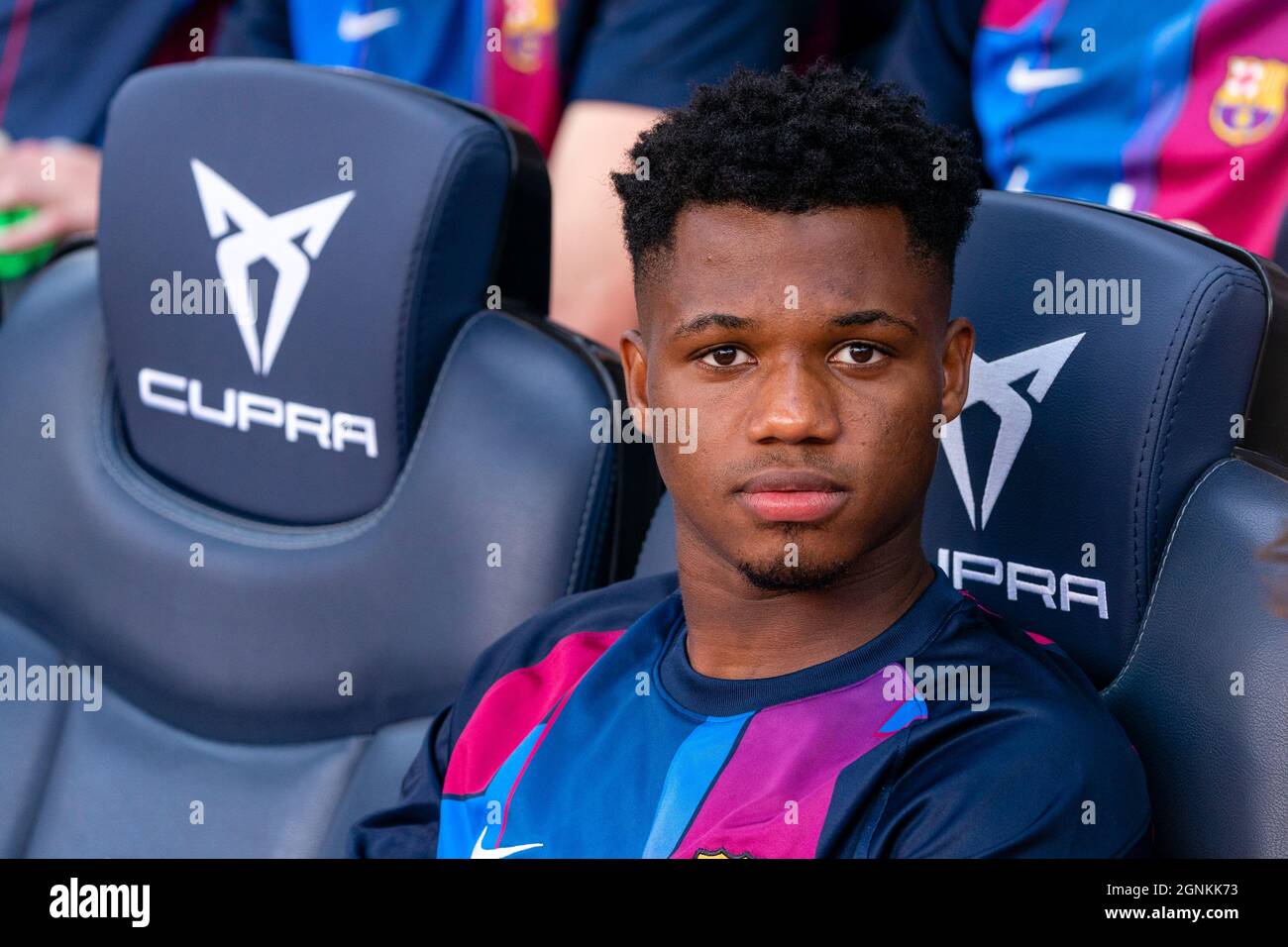 Barcelona, Spain. 26th Sep, 2021. SPAIN-SOCCER-LA LIGA SANTANDER-FCB VS ...