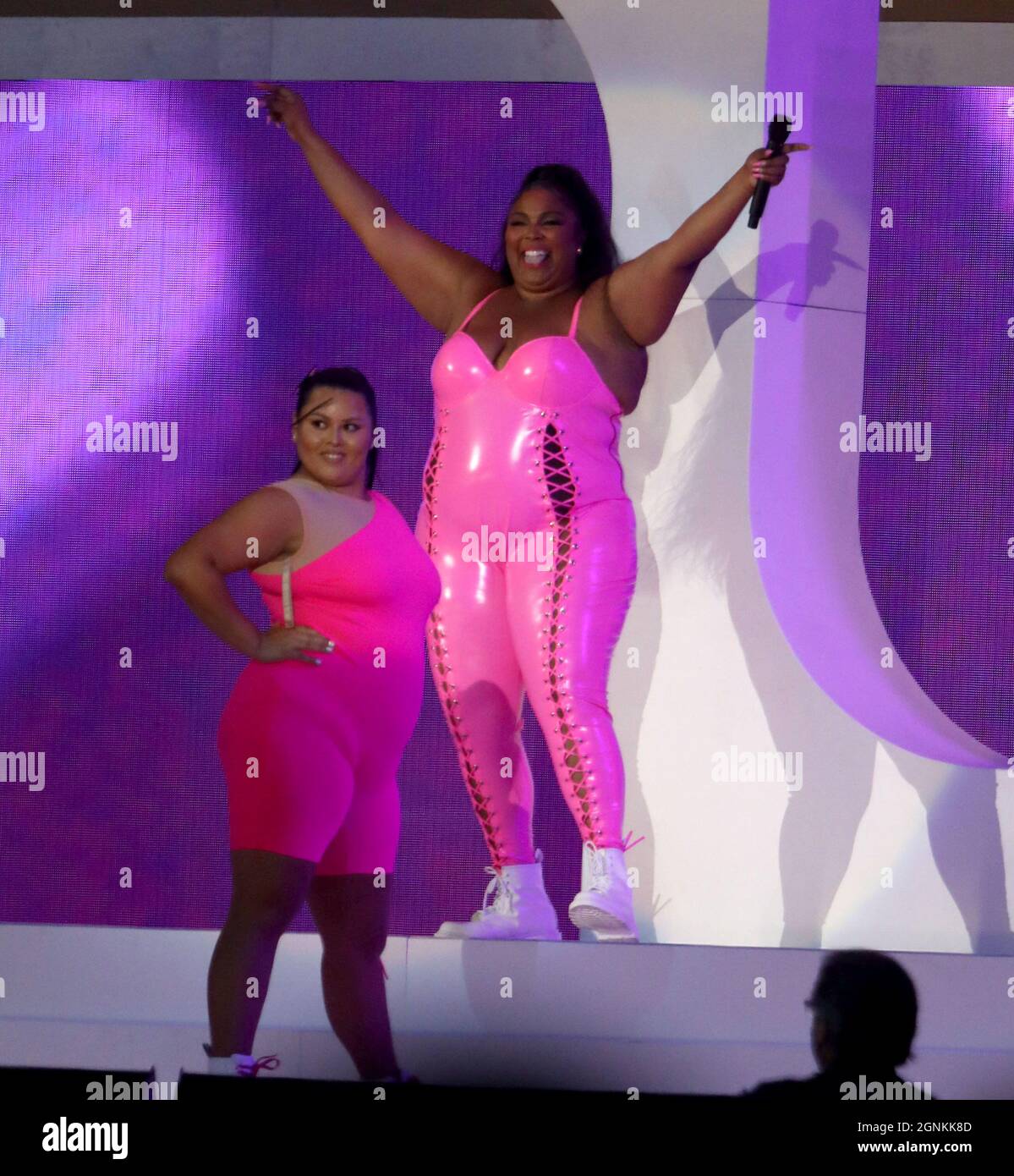 September 25, 2021, New York, New York, USA: Singer LIZZO attends the ...