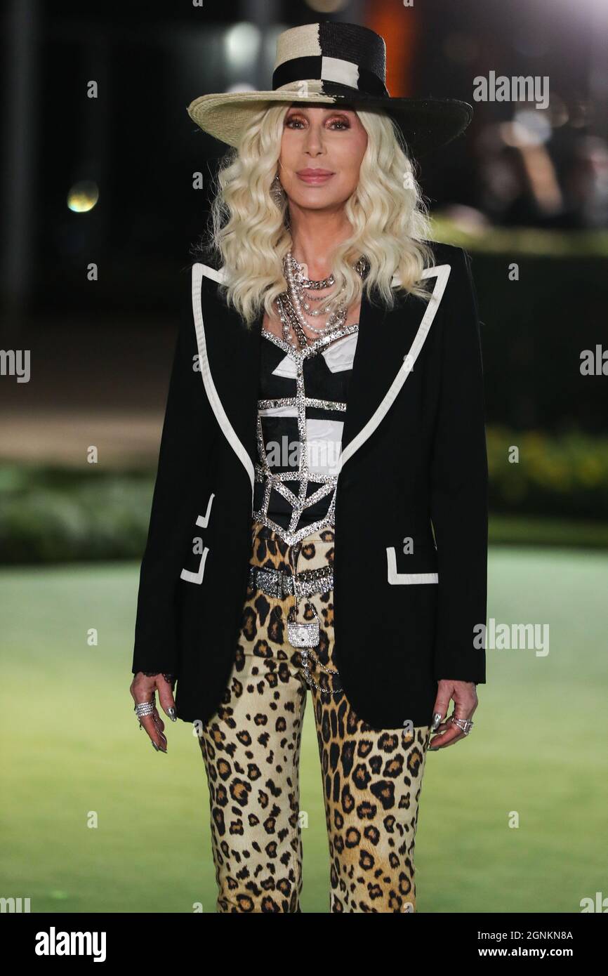 LOS ANGELES, CALIFORNIA, USA - SEPTEMBER 25: Singer Cher (Cherilyn ...