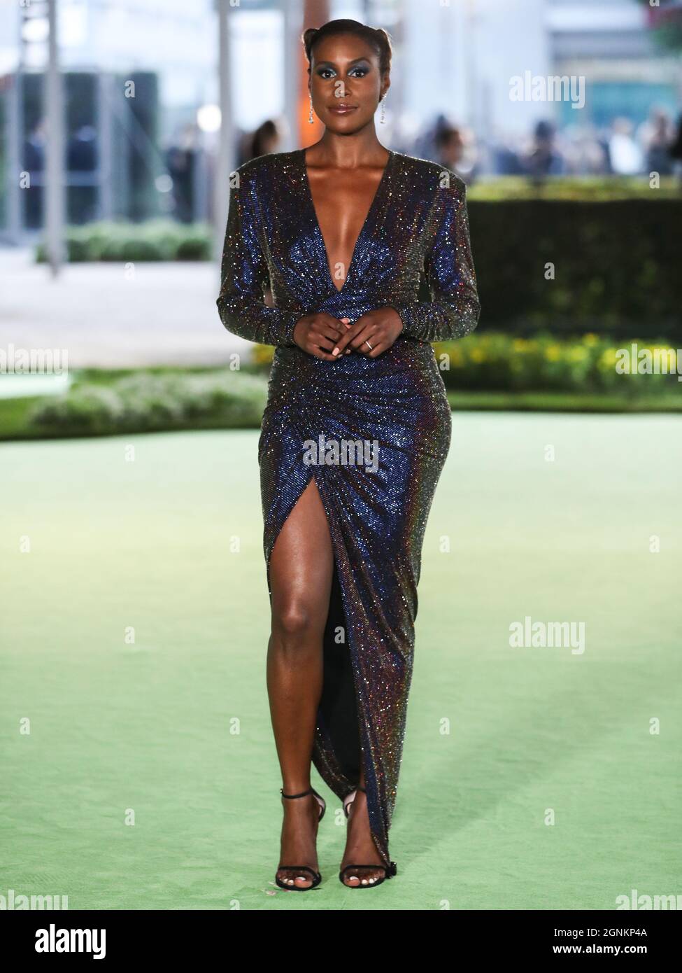 LOS ANGELES, CALIFORNIA, USA - SEPTEMBER 25: Actress Issa Rae wearing ...