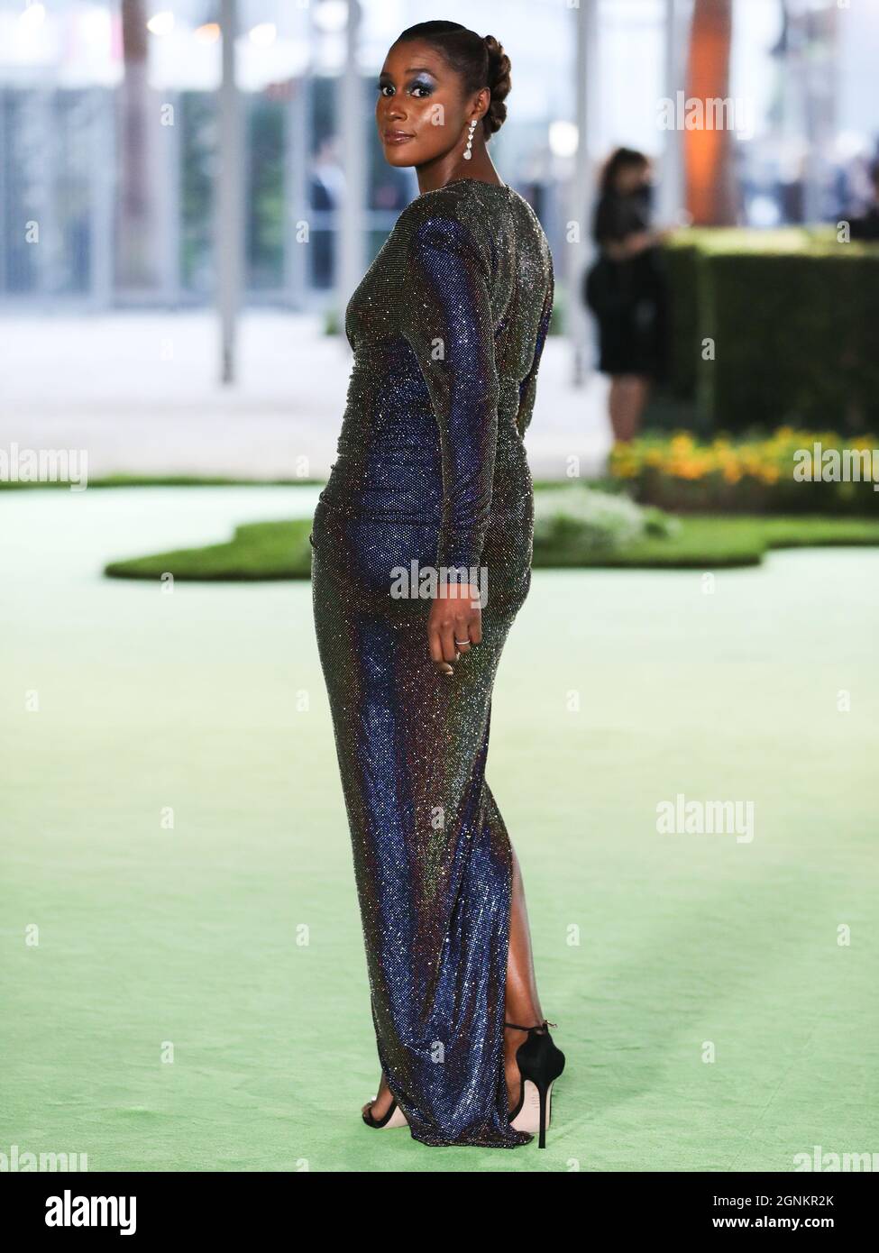 LOS ANGELES, CALIFORNIA, USA - SEPTEMBER 25: Actress Issa Rae wearing ...