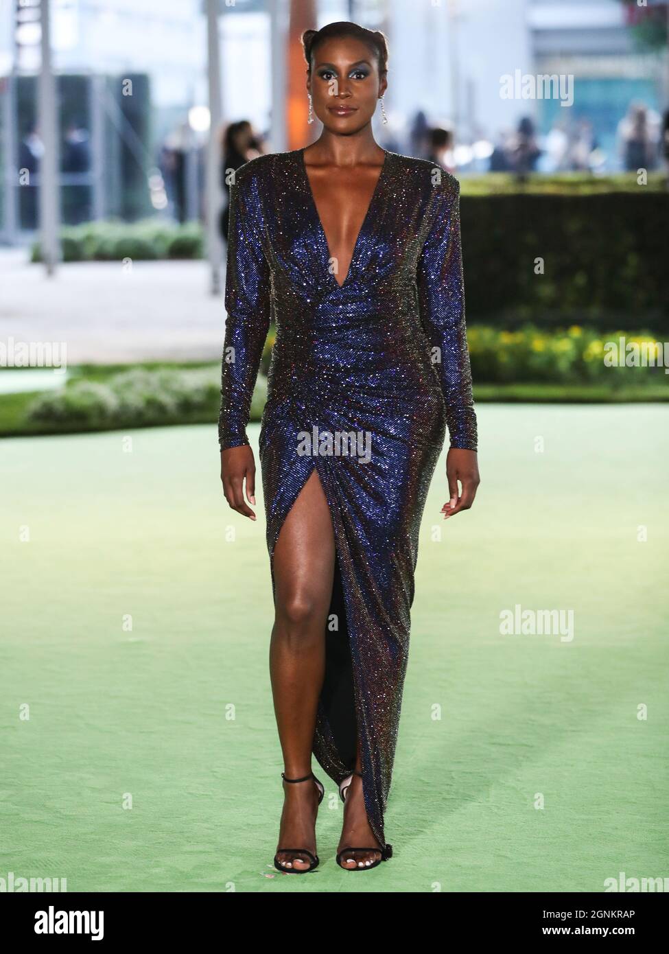 LOS ANGELES, CALIFORNIA, USA - SEPTEMBER 25: Actress Issa Rae wearing ...