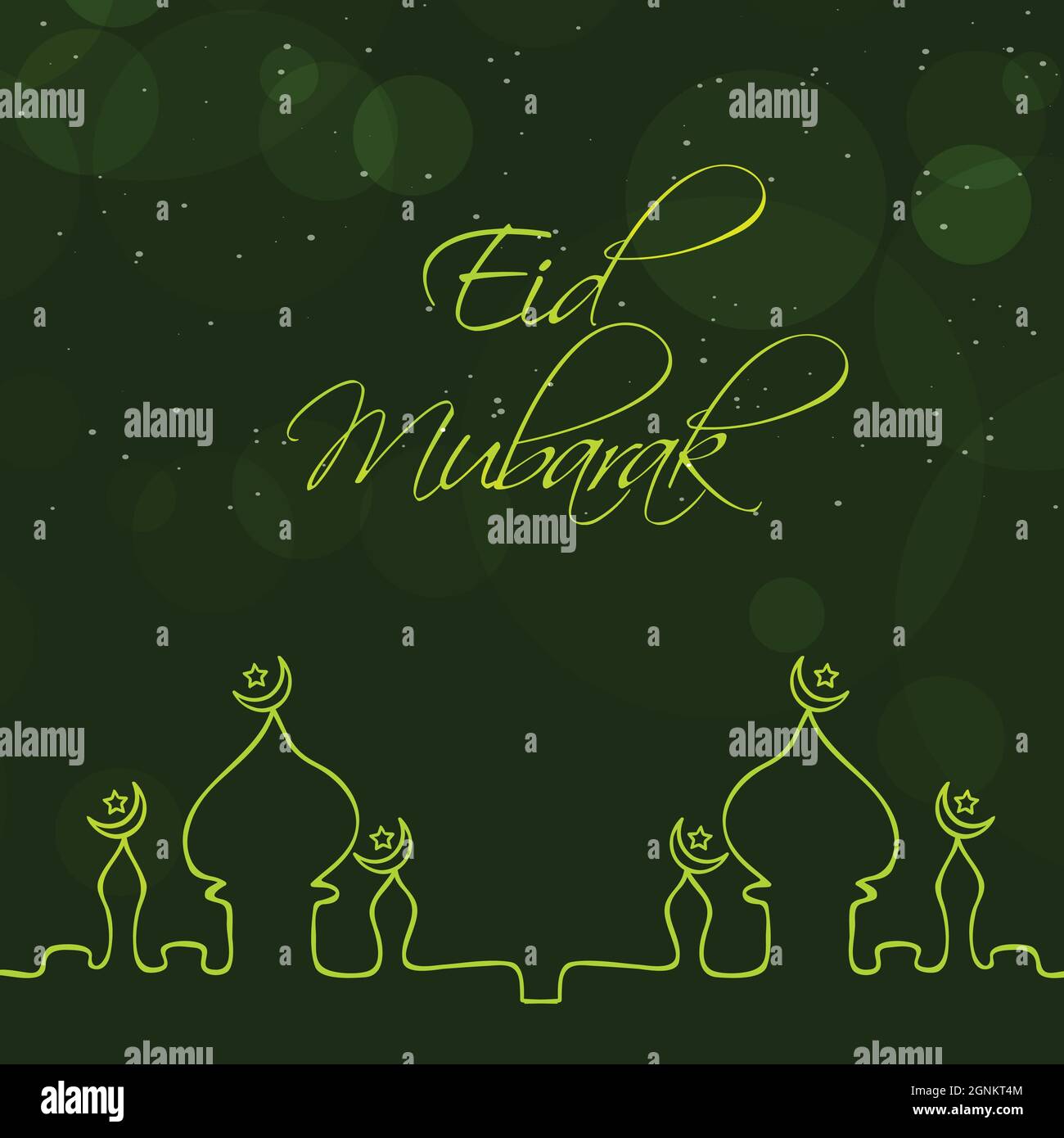Eid Muslim Festival Background Stock Vector Image & Art - Alamy