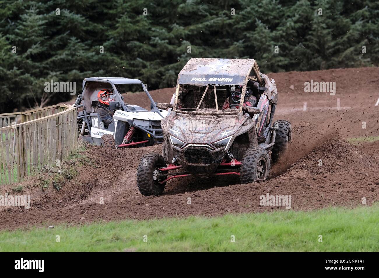 Duns, UK. 26th Sep, 2021. SXS Racing Round 6, Duns UK SXS Racing 2021 ...