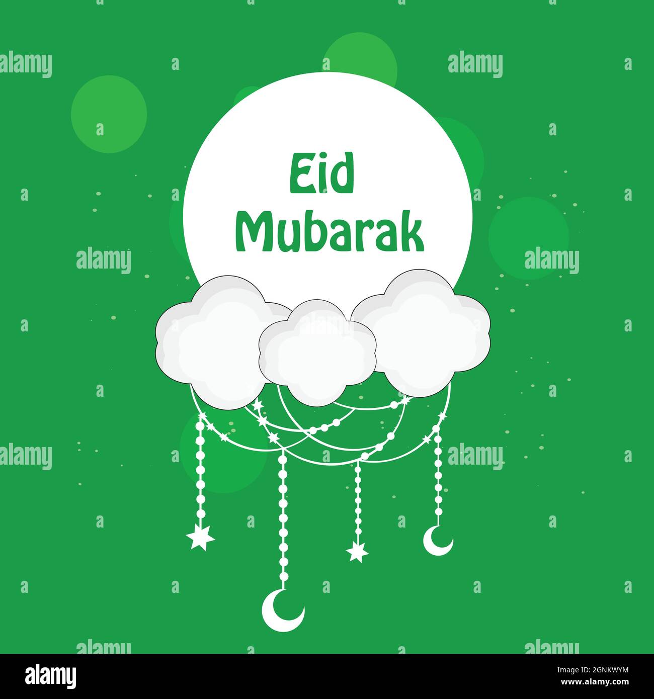 Eid Muslim Festival Background Stock Vector Image & Art - Alamy