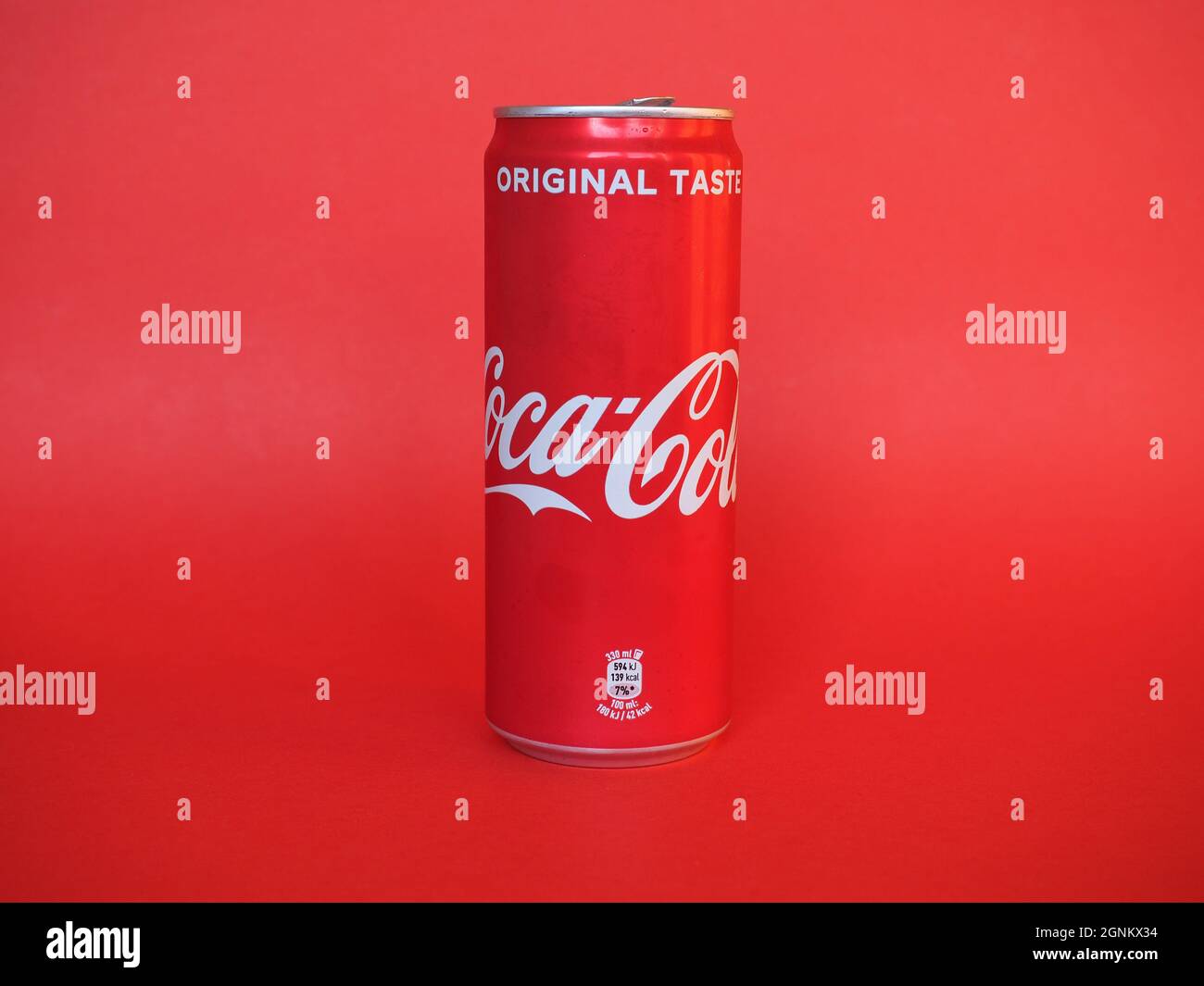 ATLANTA, USA - CIRCA SEPTEMBER 2021: Can of Coca Cola Stock Photo - Alamy