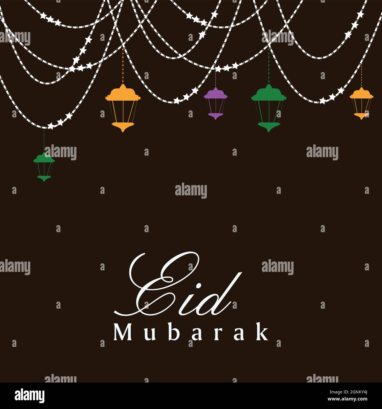 Eid Muslim Festival Background Stock Vector Image & Art - Alamy