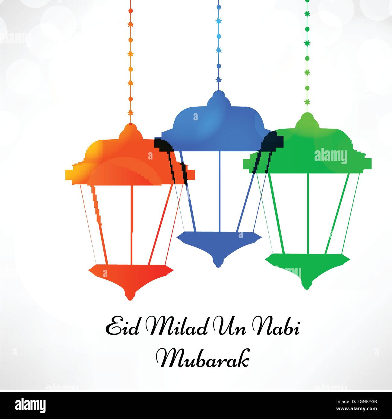 Eid Muslim Festival Background Stock Vector Image & Art - Alamy