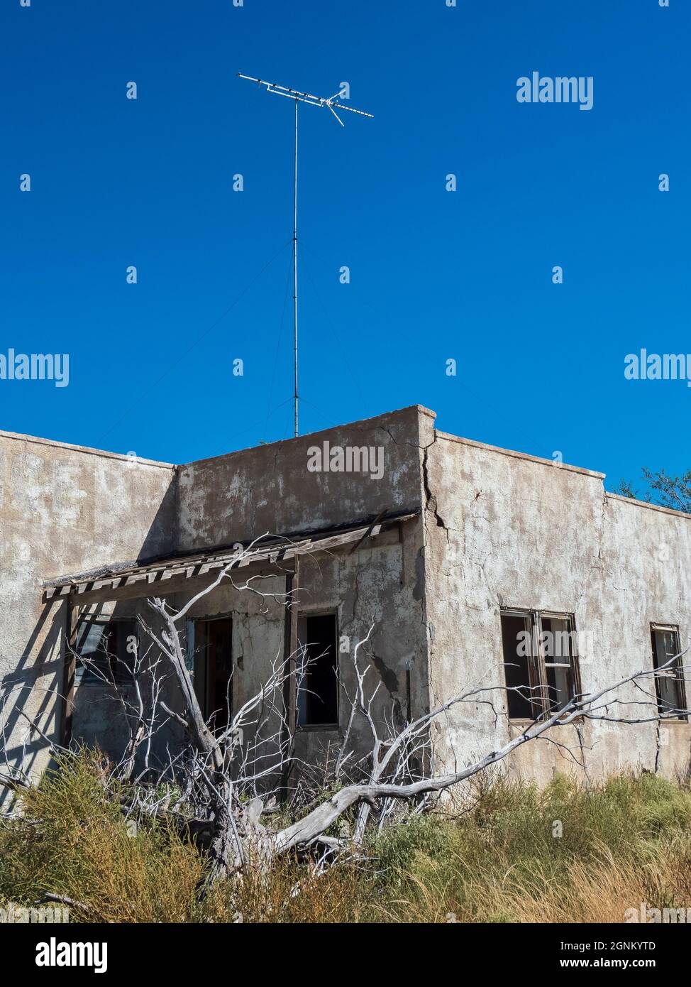 Remains of a "One Stop" store, Delhi, Colorado on U.S. 350 between ...
