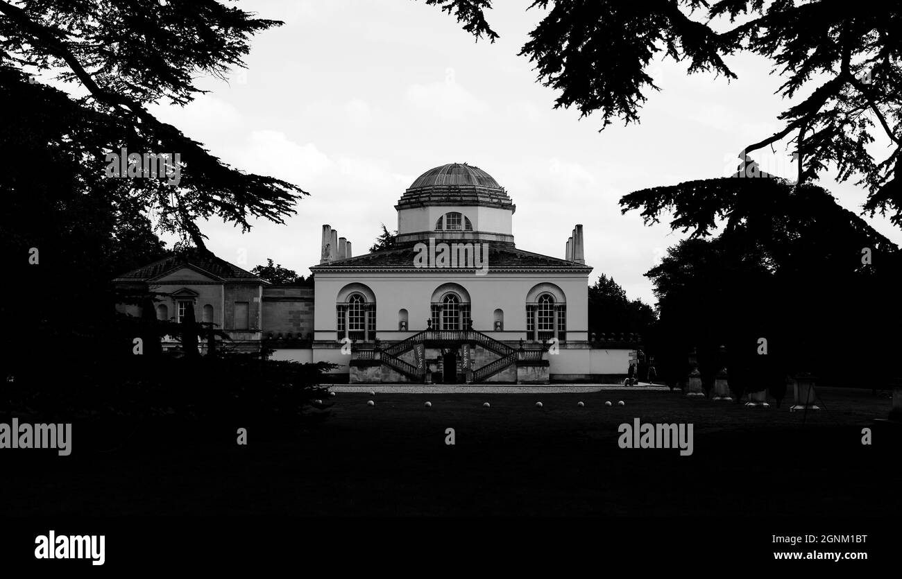 Chiswick house london Black and White Stock Photos & Images - Alamy