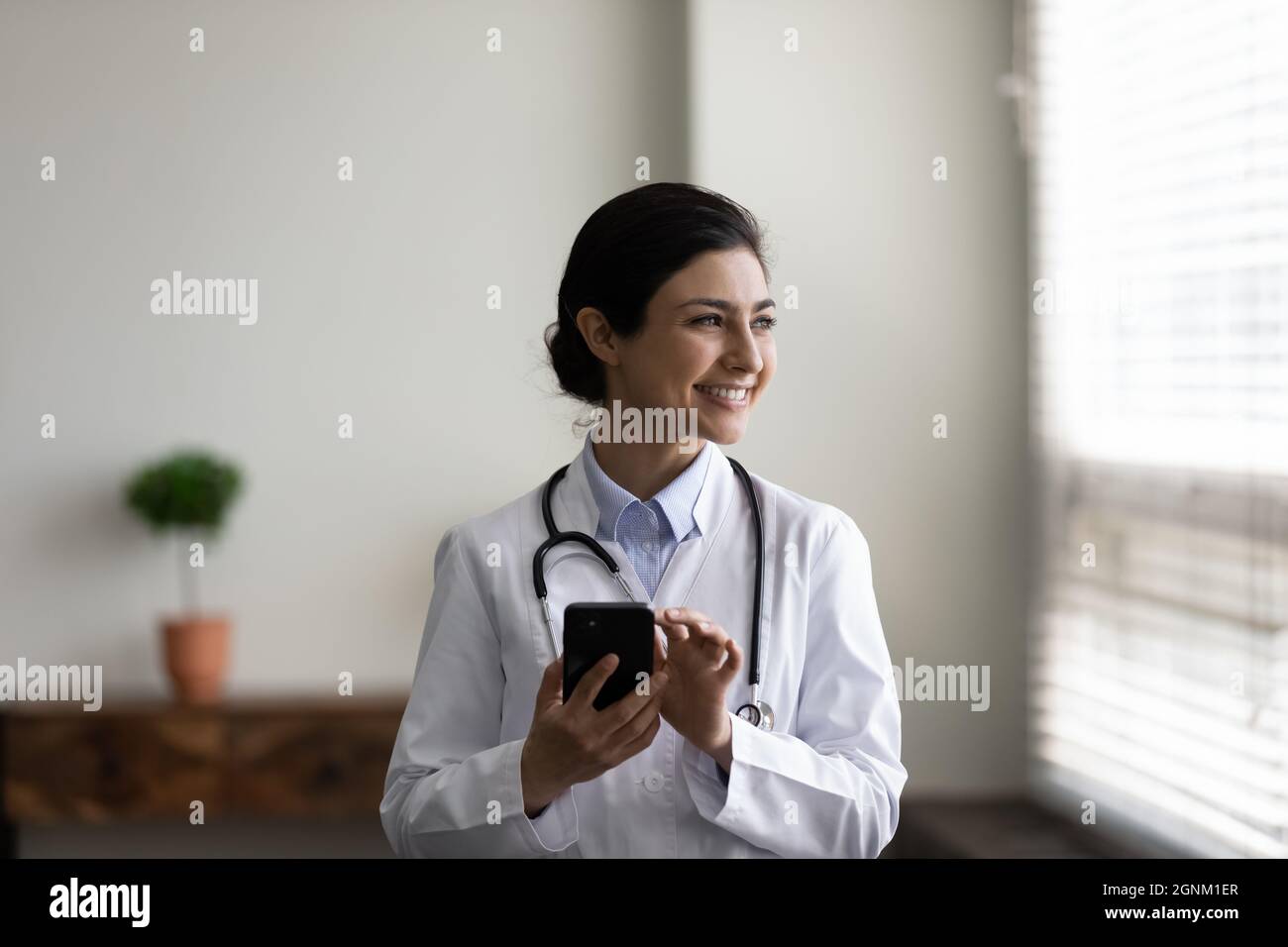 Gp doctor phone call hi-res stock photography and images - Alamy