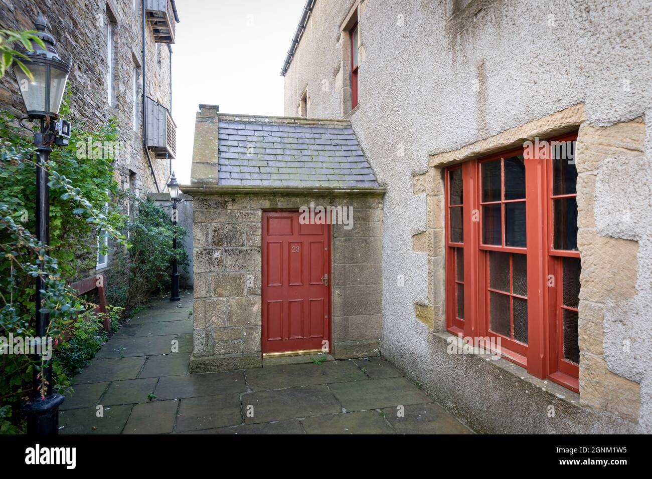 Suburban houses and streets in Europe Stock Photo - Alamy