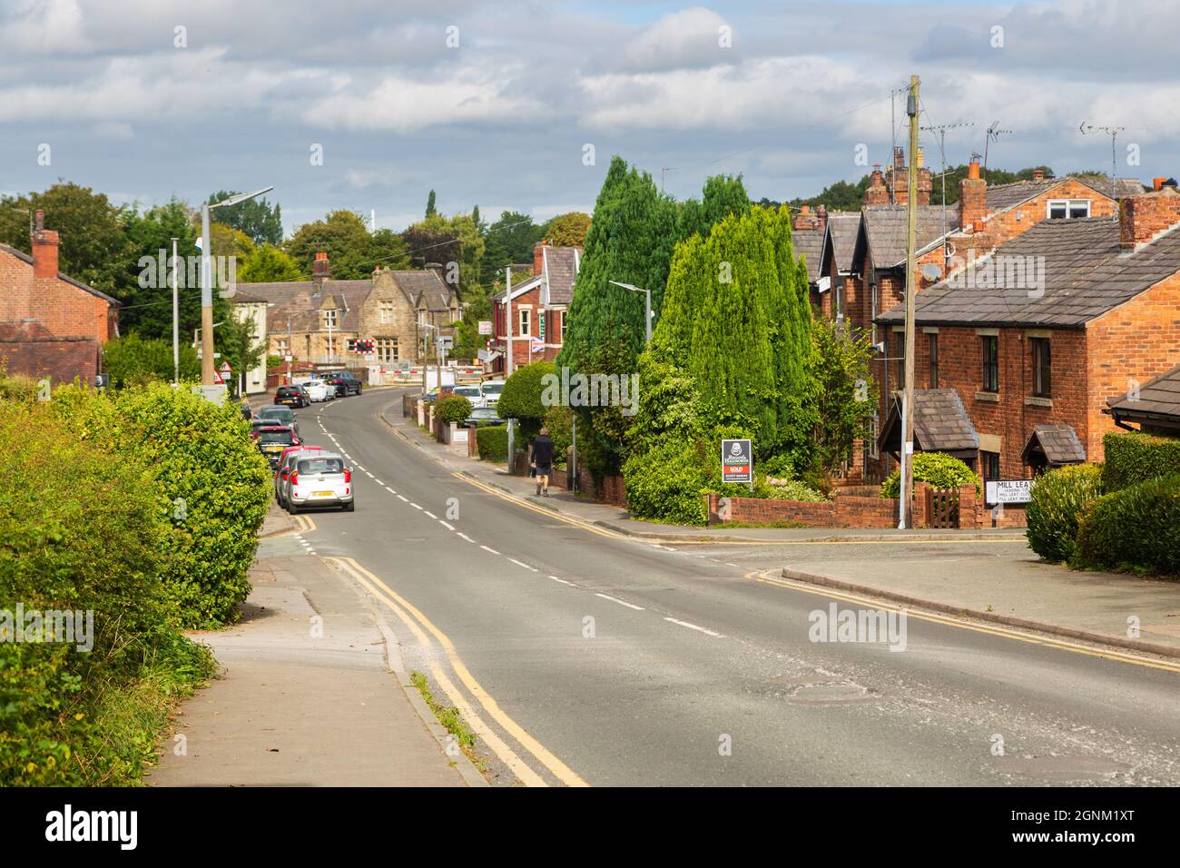 22.09.2021 Parbold, Lancashire, UK. Parbold is a small township in West ...