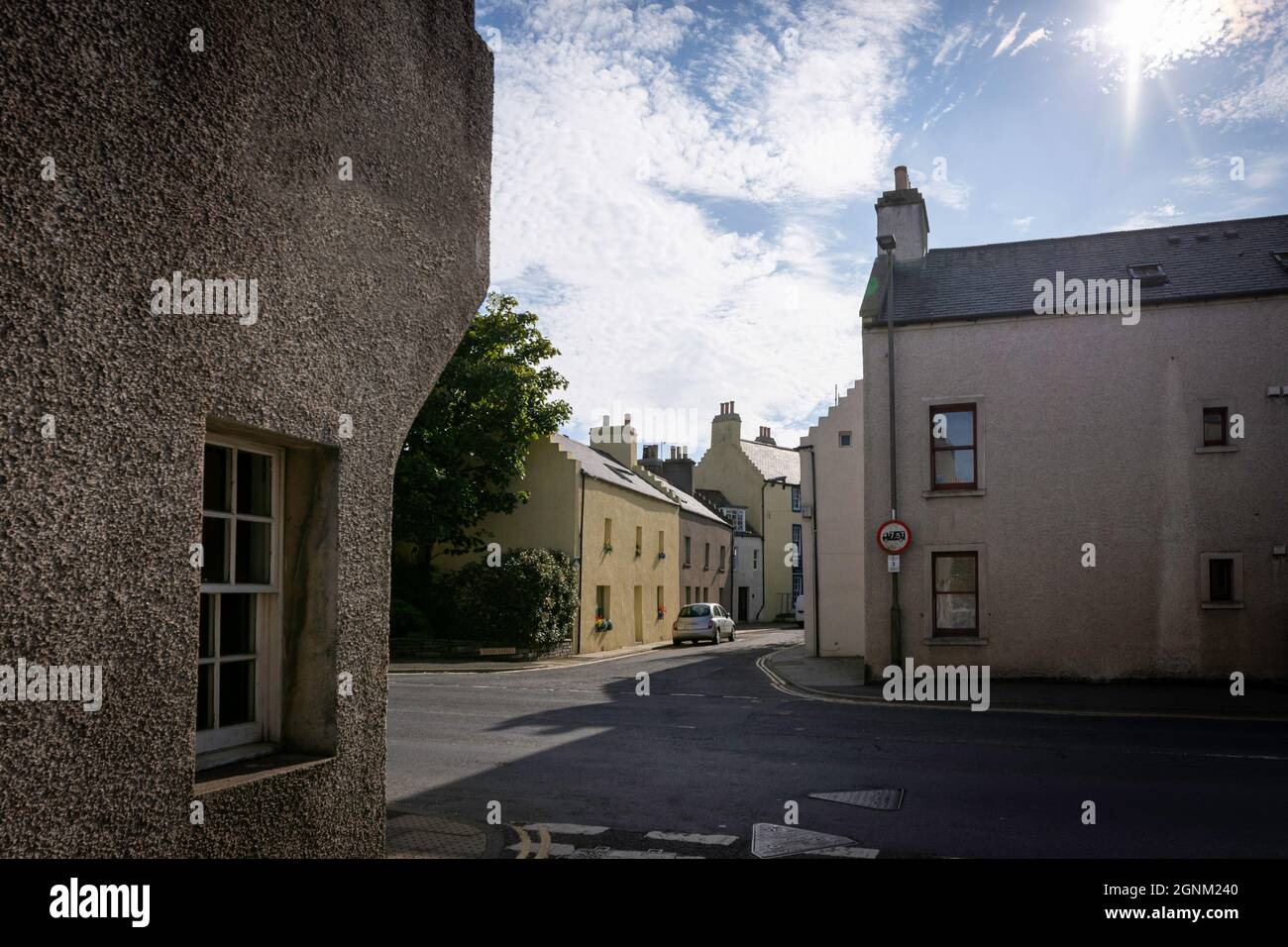 Suburban houses and streets in Europe Stock Photo - Alamy
