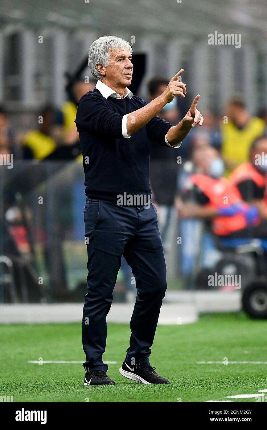 Gian piero gasperini inter milan hi-res stock photography and images ...