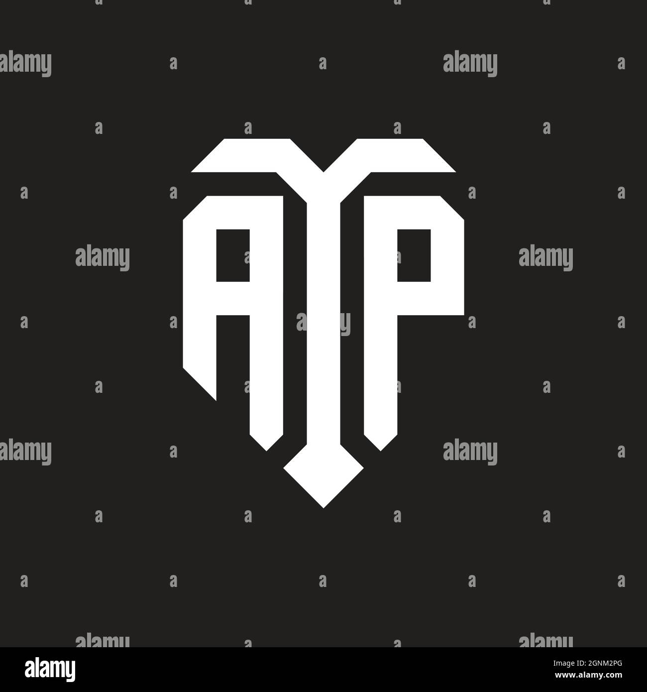 Abstract ap logo logos hi-res stock photography and images - Alamy