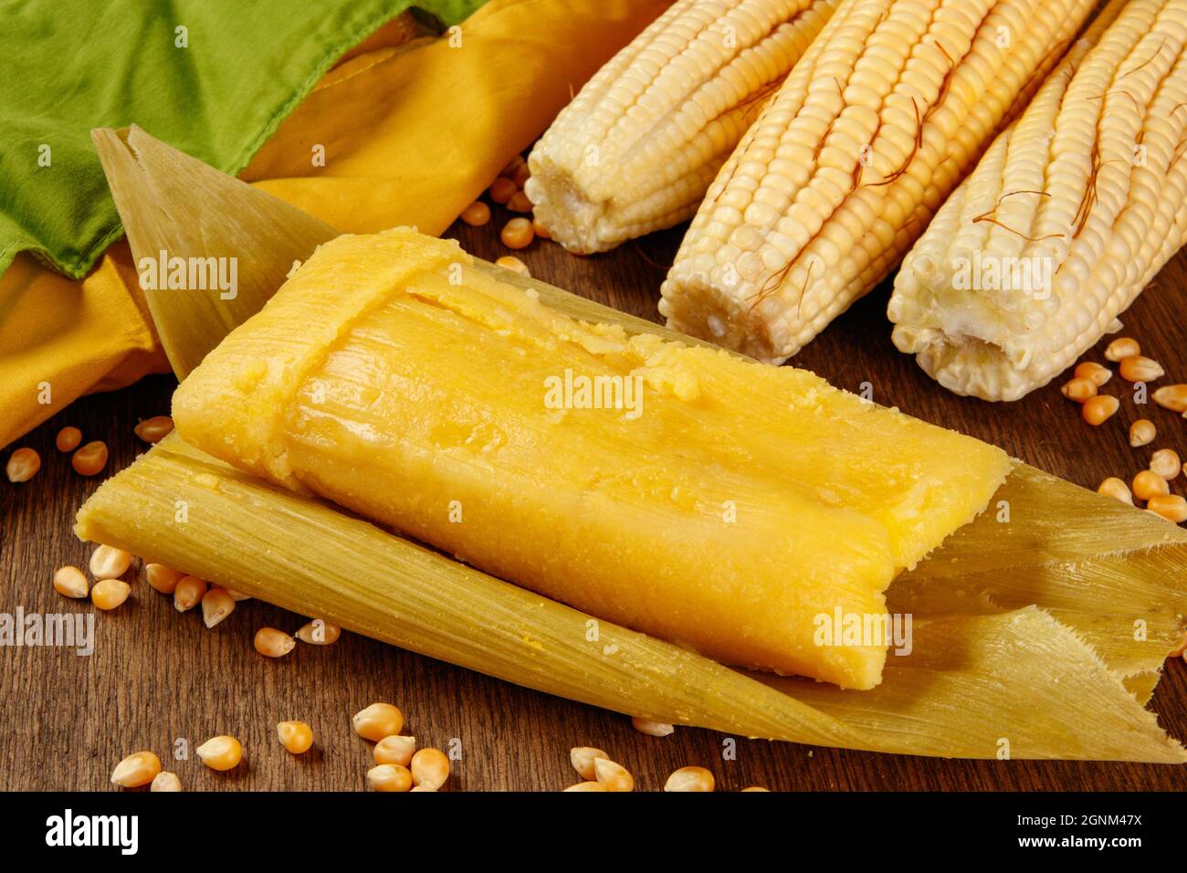 Pamonha, doce de milho tradicional do Brasil Stock Photo - Alamy