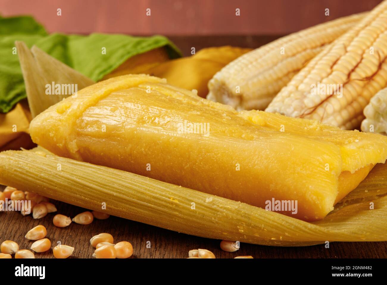 Pamonha, doce de milho tradicional do Brasil Stock Photo - Alamy