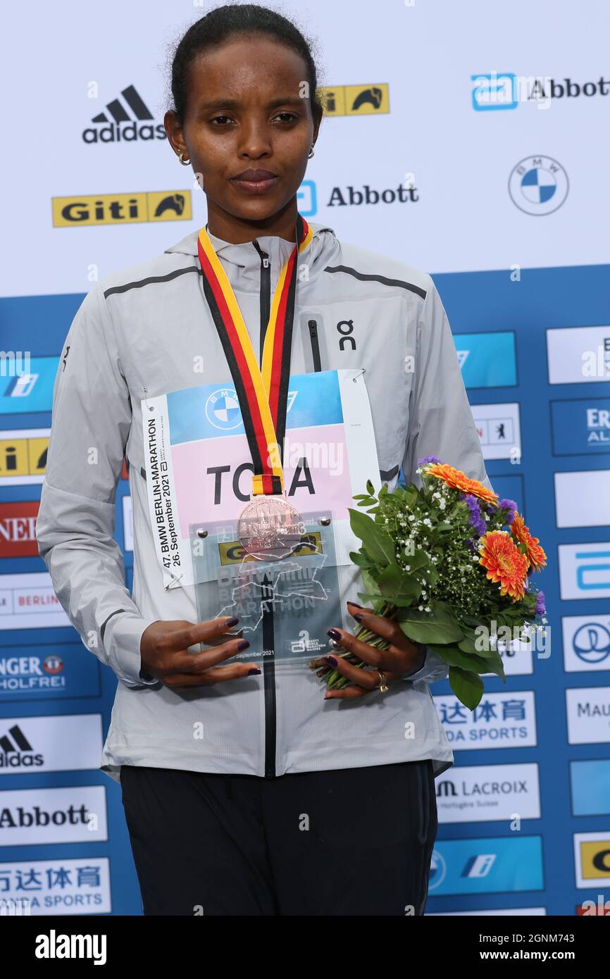 09/26/2021, Berlin, Germany. Helen Tola at the award ceremony ...