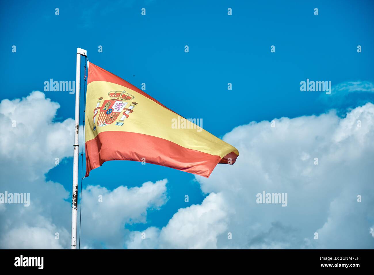 Spanish flag clouds hi-res stock photography and images - Alamy