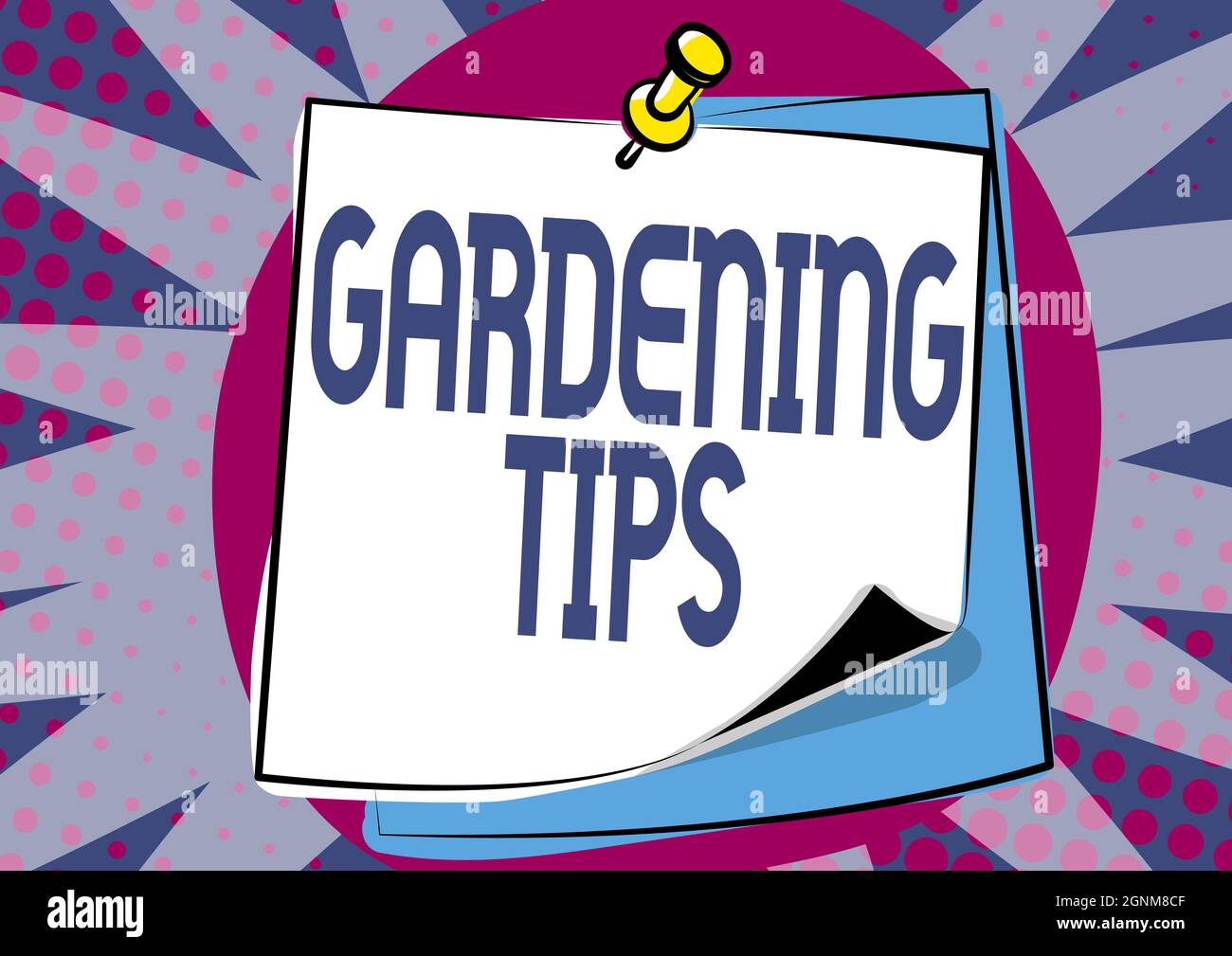 Hand writing sign Gardening Tips. Business overview Proper Practices in ...
