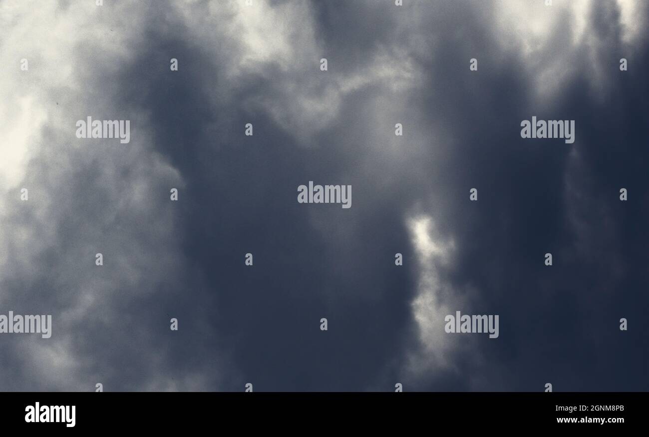 Danger weather wallpaper. Dramatic dark clouds background. Storm cloud ...