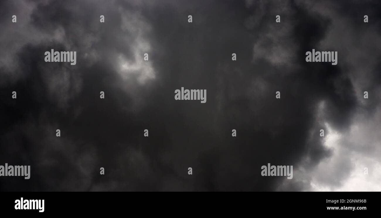 Danger weather wallpaper. Dramatic dark clouds background. Storm cloud ...
