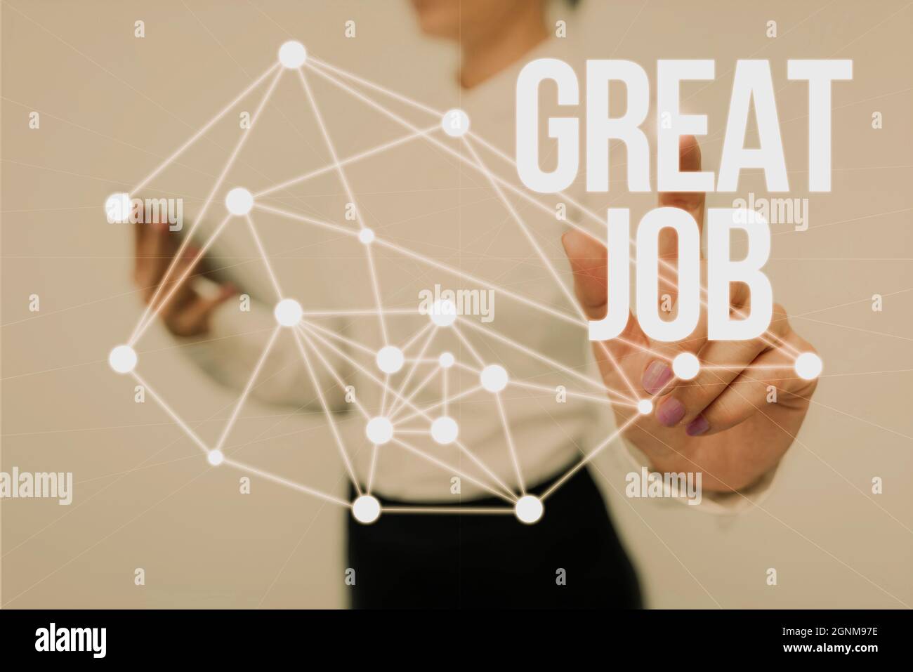 Inspiration showing sign Great Job. Concept meaning used praising ...