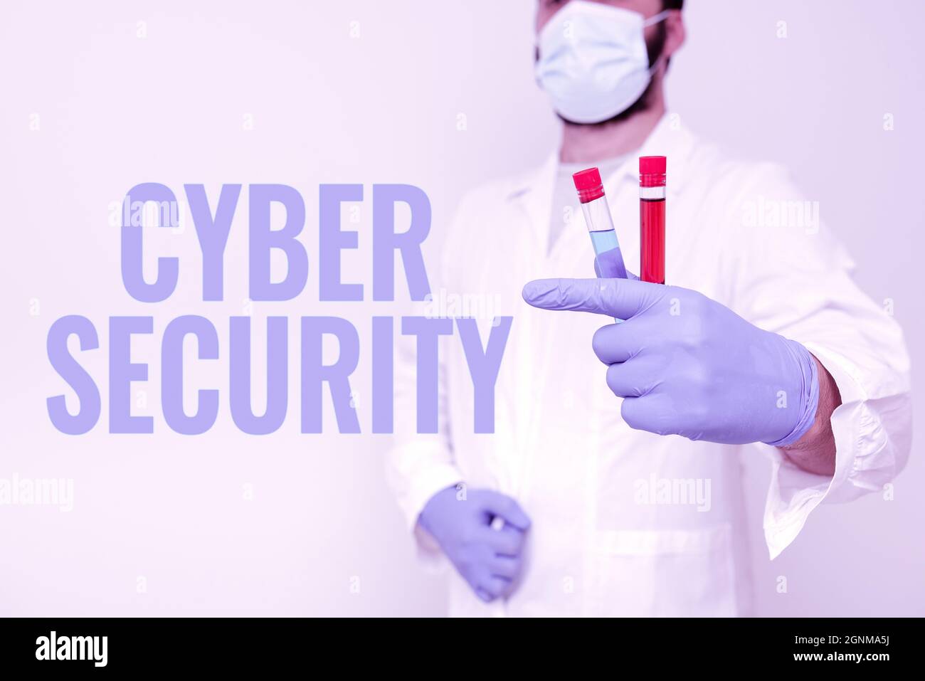 Conceptual Display Cyber Security Internet Concept Protect A Computer