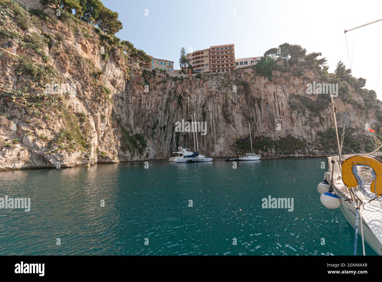 Fontvieille park monaco hi-res stock photography and images - Alamy