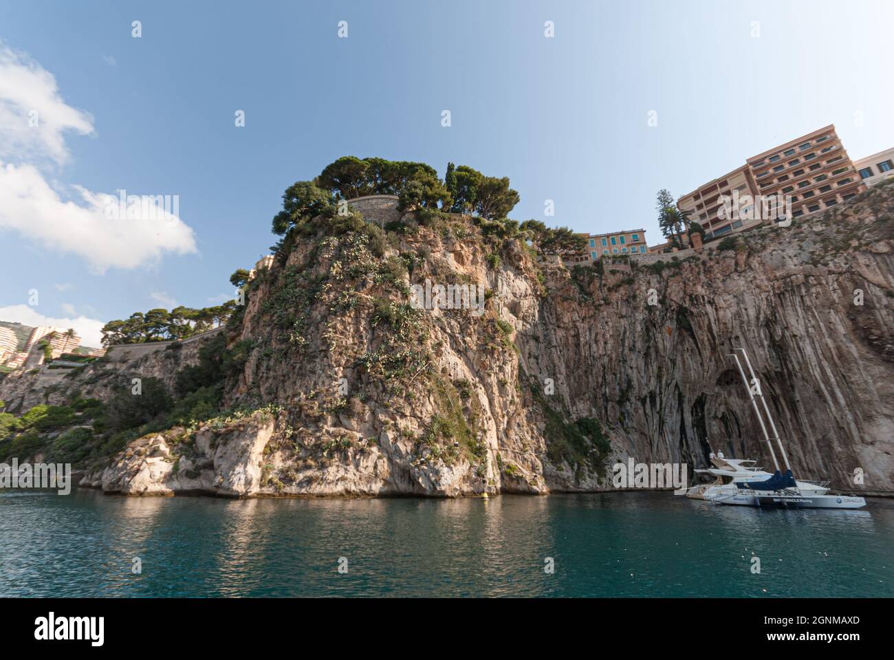 Fontvieille park monaco hi-res stock photography and images - Alamy