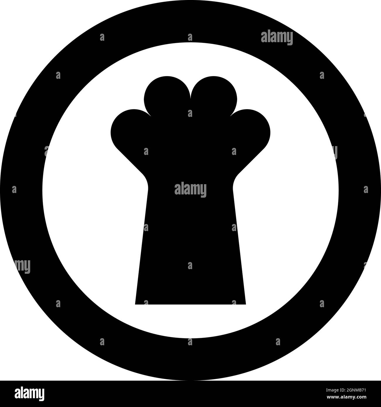 Cats leg Stock Vector Images - Alamy