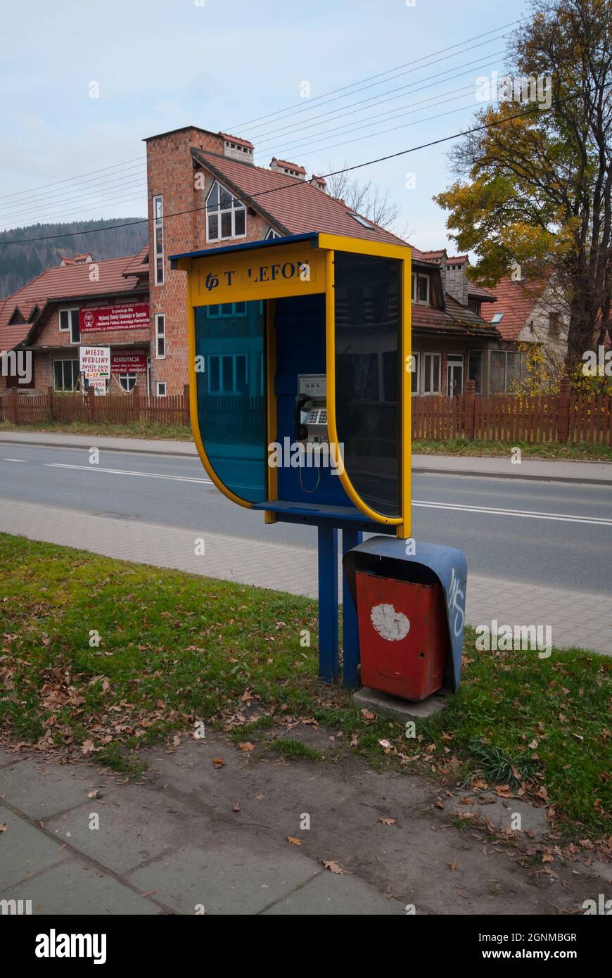 Poland phone booth hi-res stock photography and images - Alamy