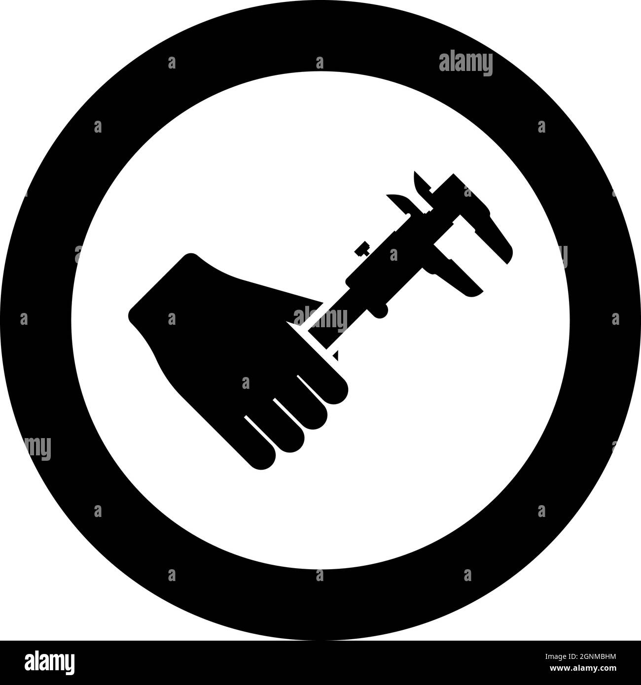 Arm measure Stock Vector Images - Alamy
