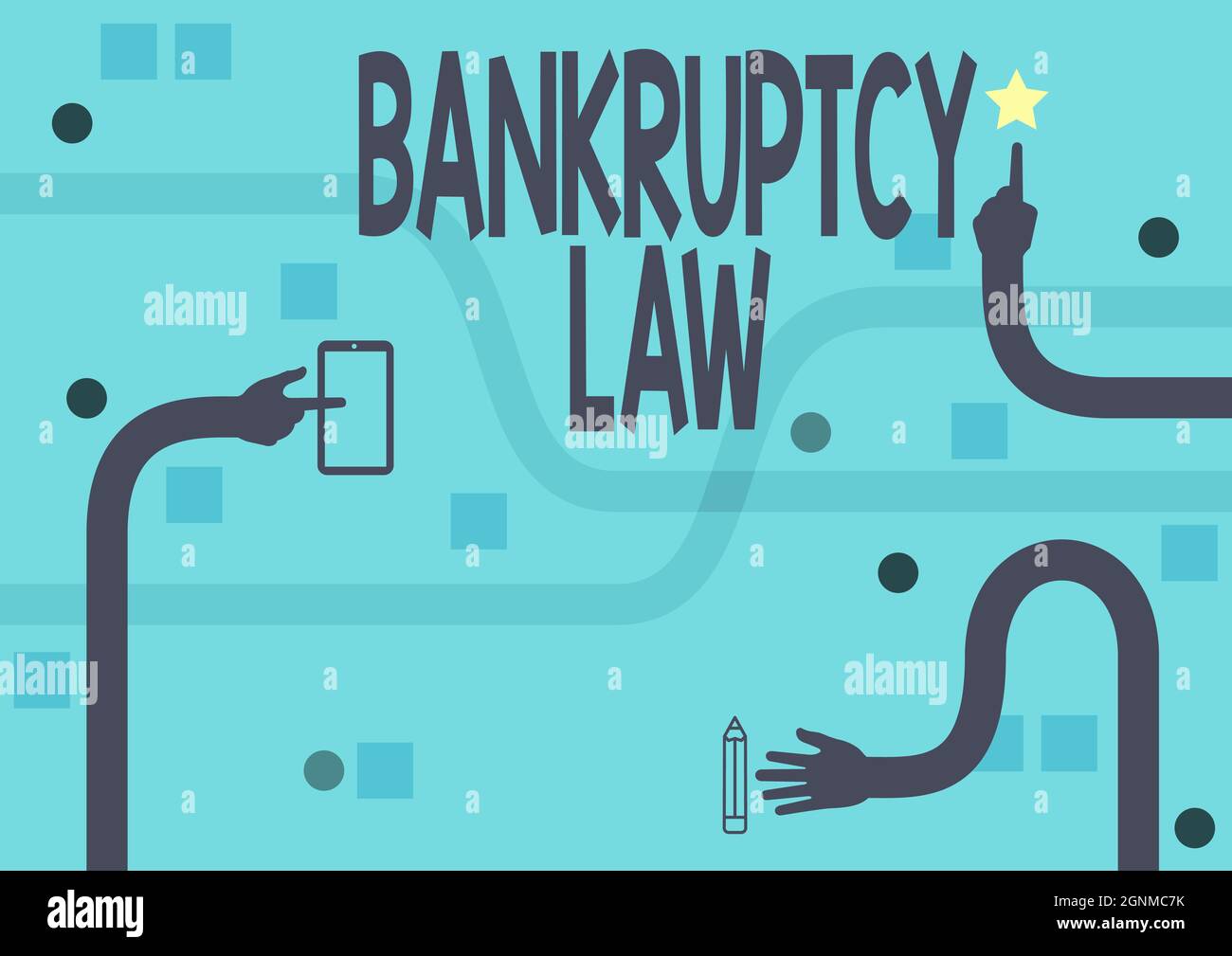 Writing displaying text Bankruptcy Law. Word Written on Designed to ...