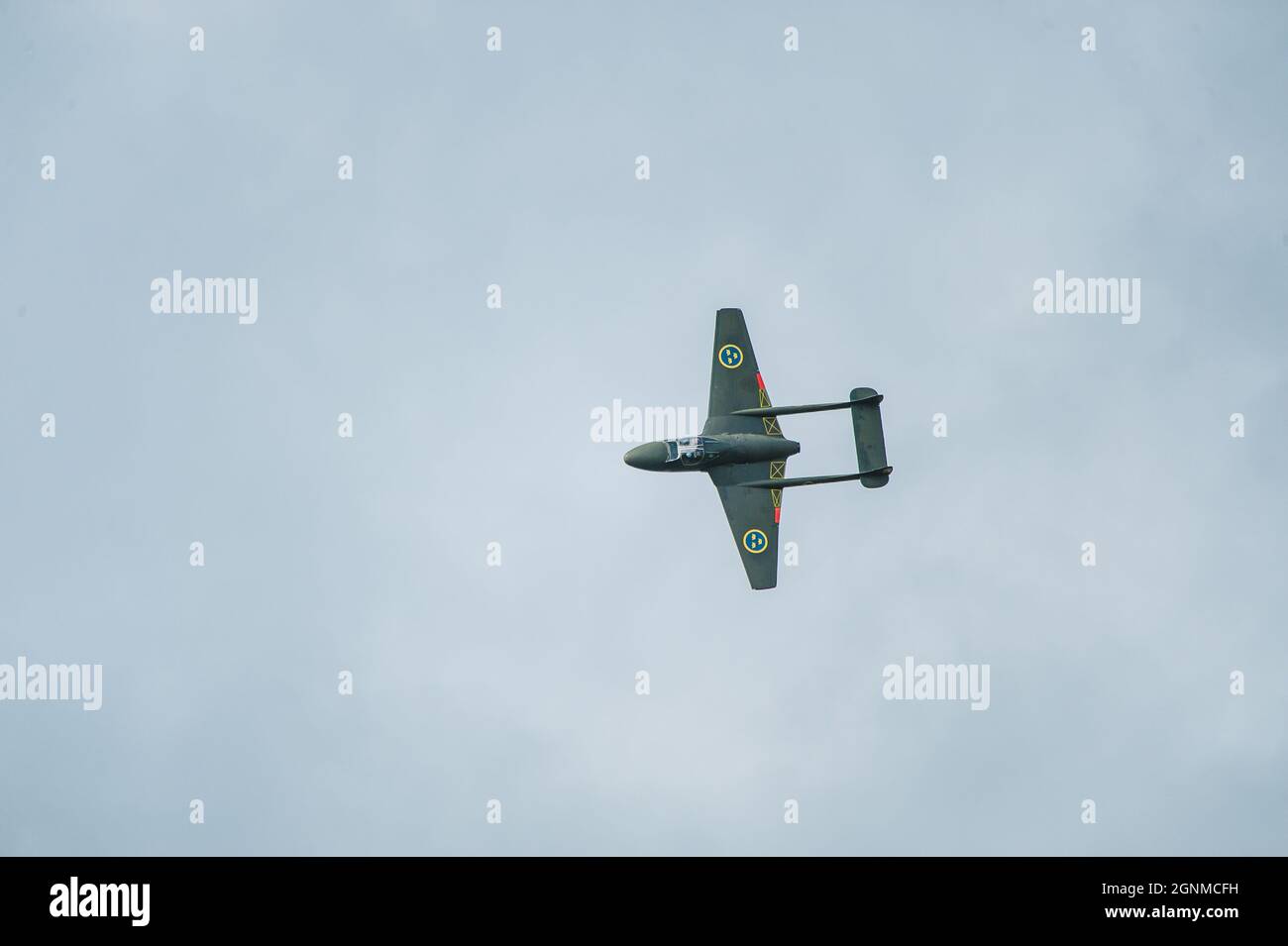 De havilland vampire jet attack hi-res stock photography and images - Alamy