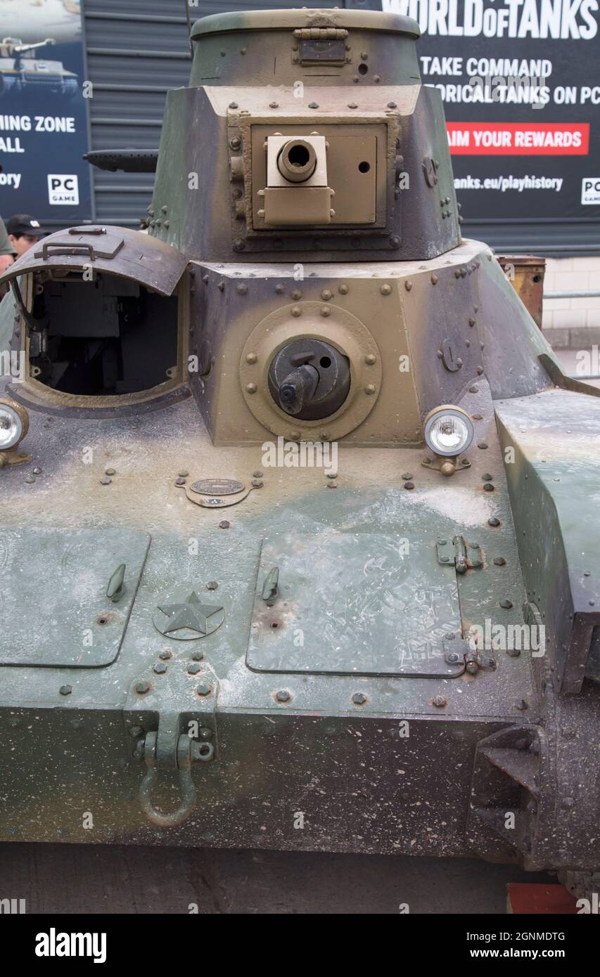 Type 95 Ha Go Japanese Light Tank, Bovington Tank Museum England Stock ...