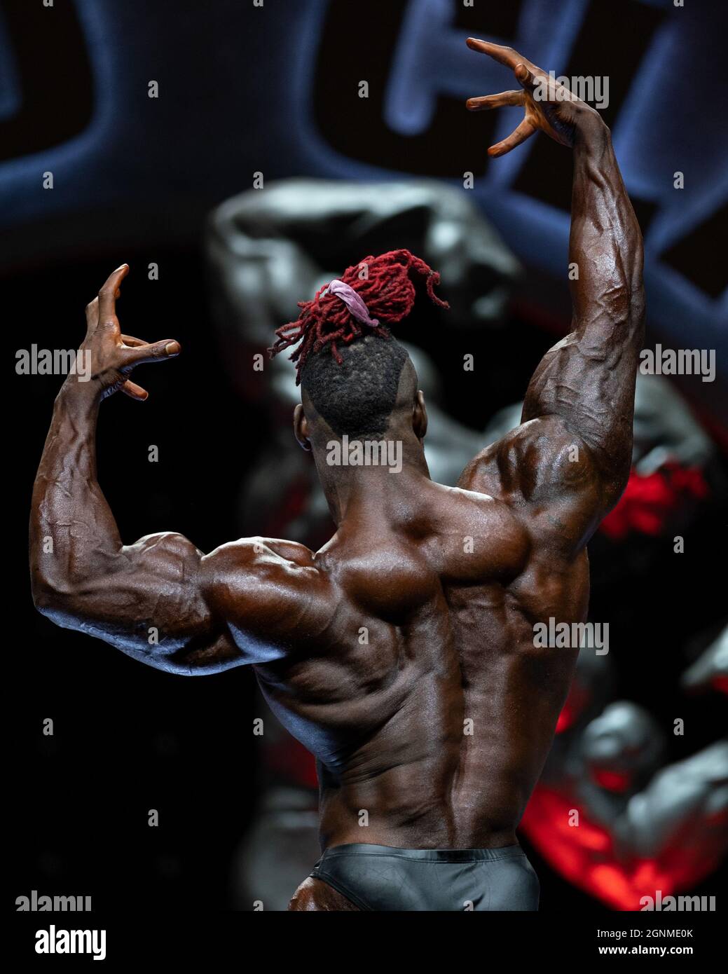 September 25, 2021: Bryan Jones competes in the Arnold Classic USA pre ...