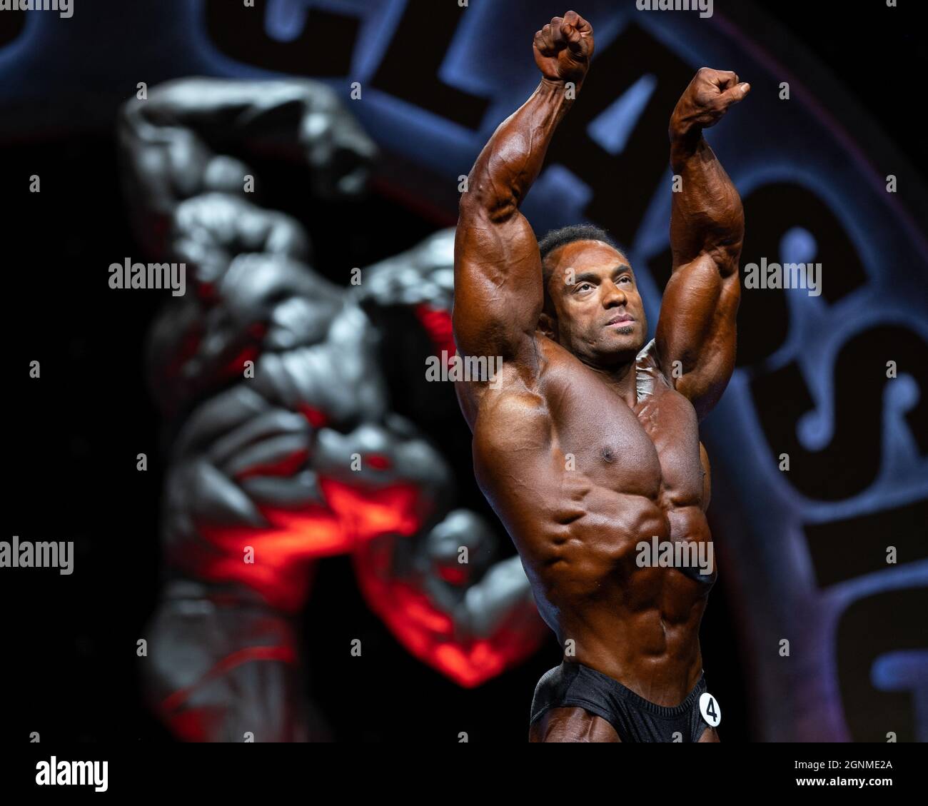 September 25, 2021: Alex Cambronero competes in the Arnold Classic USA ...